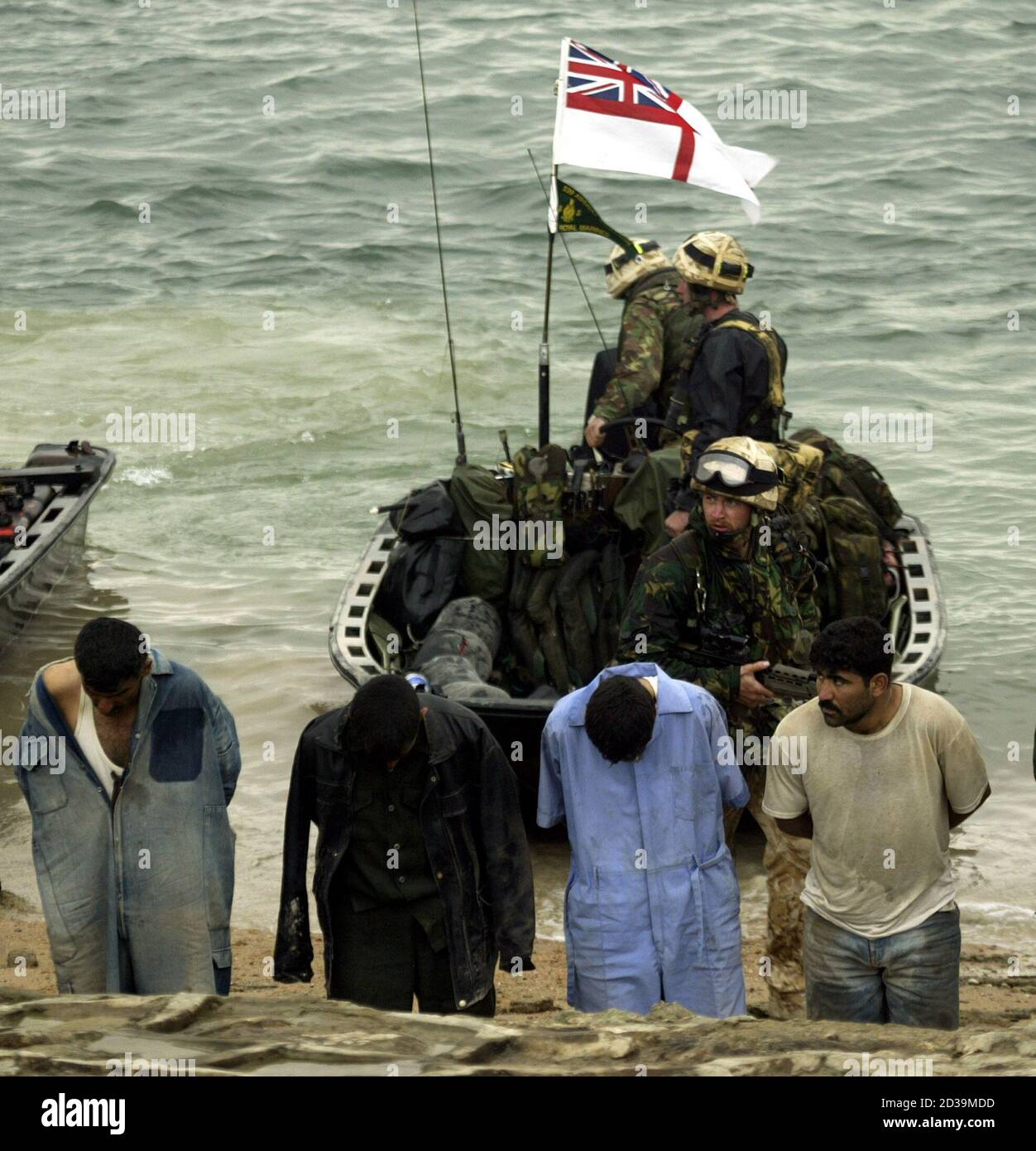 Iraq war royal marines hi-res stock photography and images - Alamy