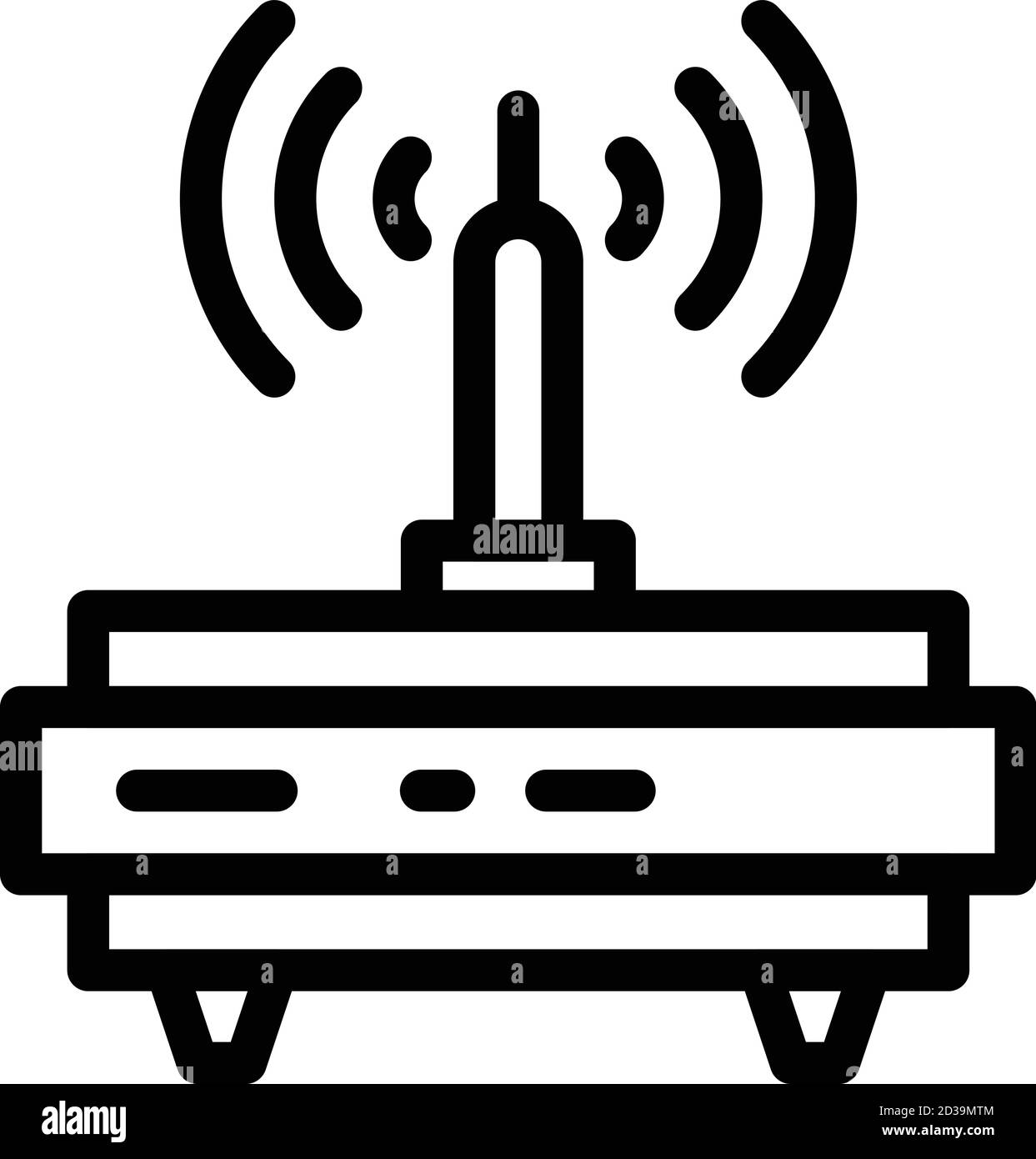 Hotspot router icon, outline style Stock Vector Image & Art - Alamy