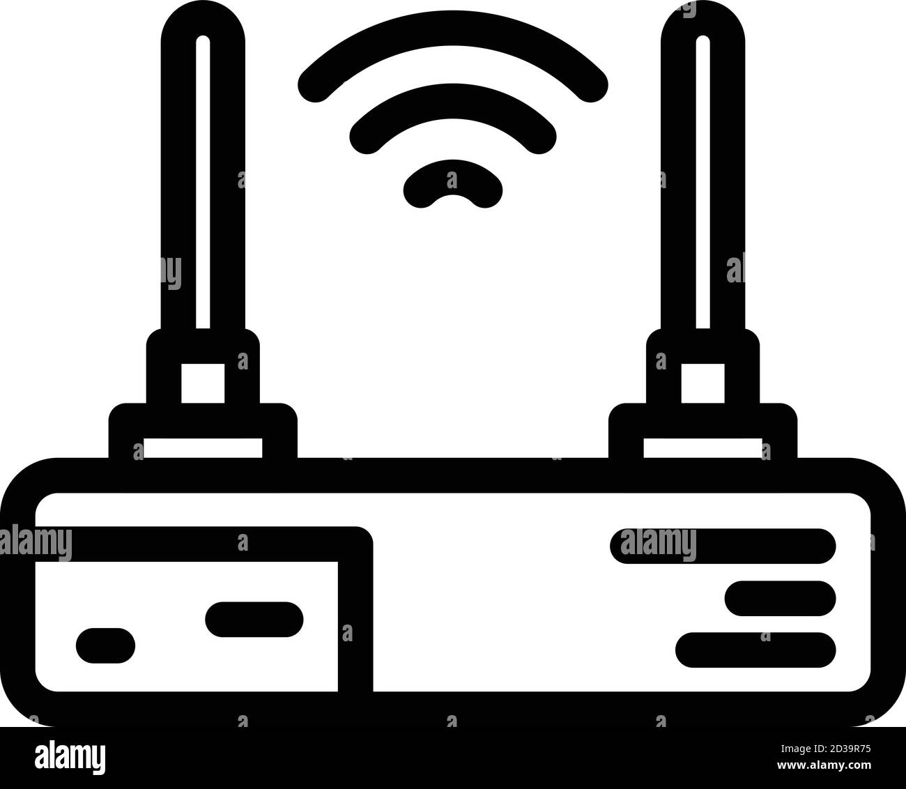 Internet router icon, outline style Stock Vector Image & Art - Alamy