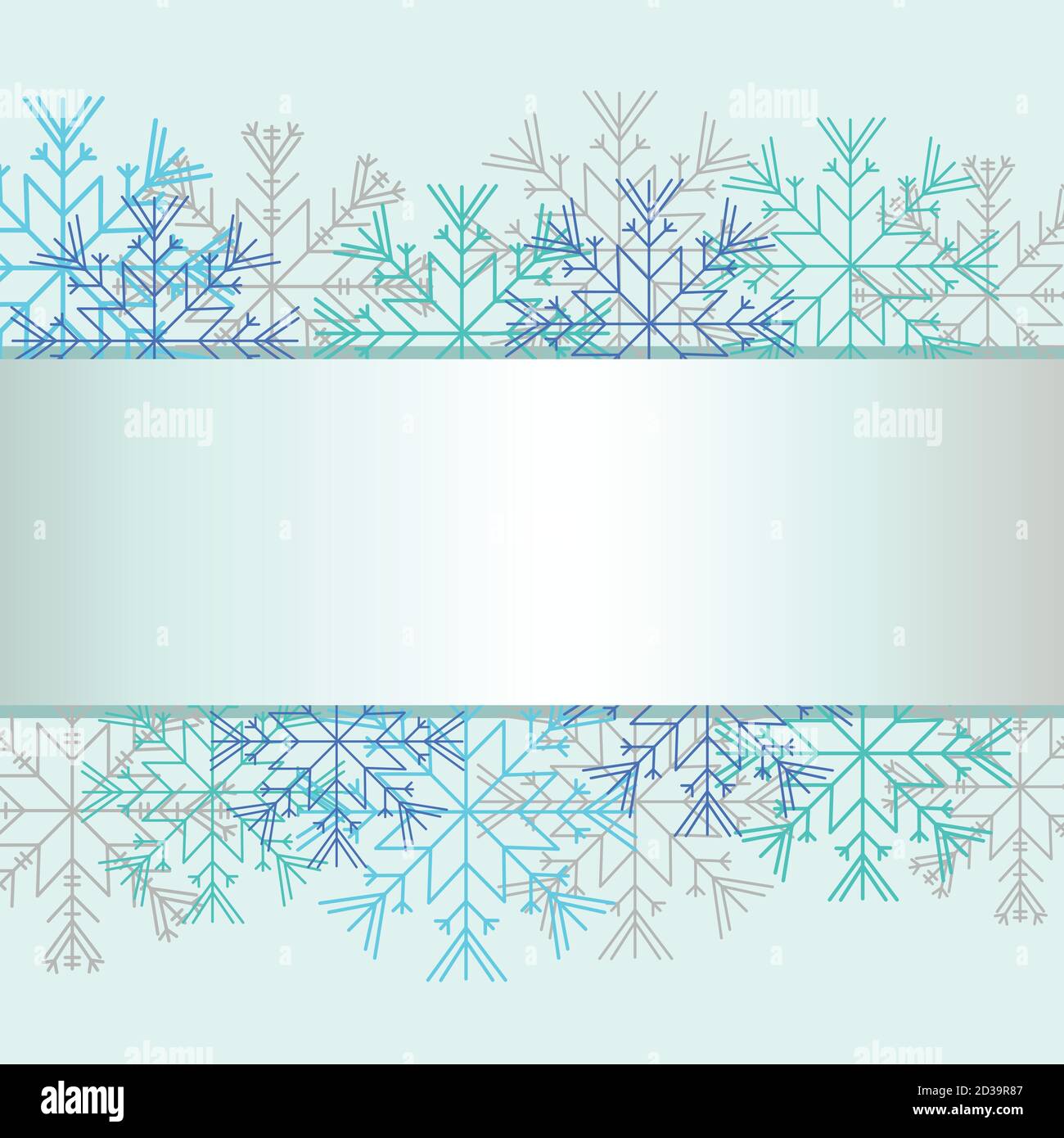 Vector simple blue frame Stock Vector Images - Alamy