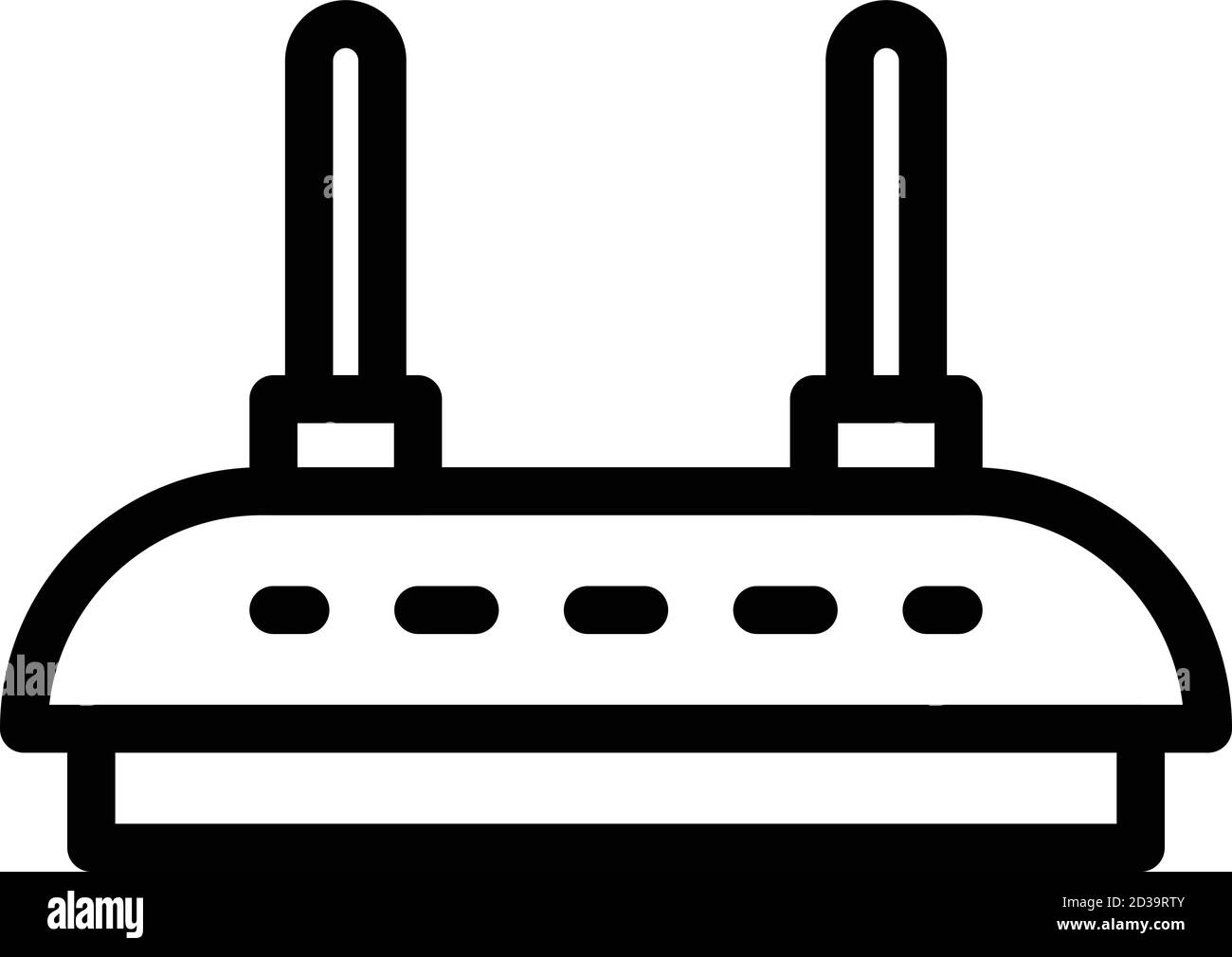 Wireless modem icon, outline style Stock Vector Image & Art - Alamy