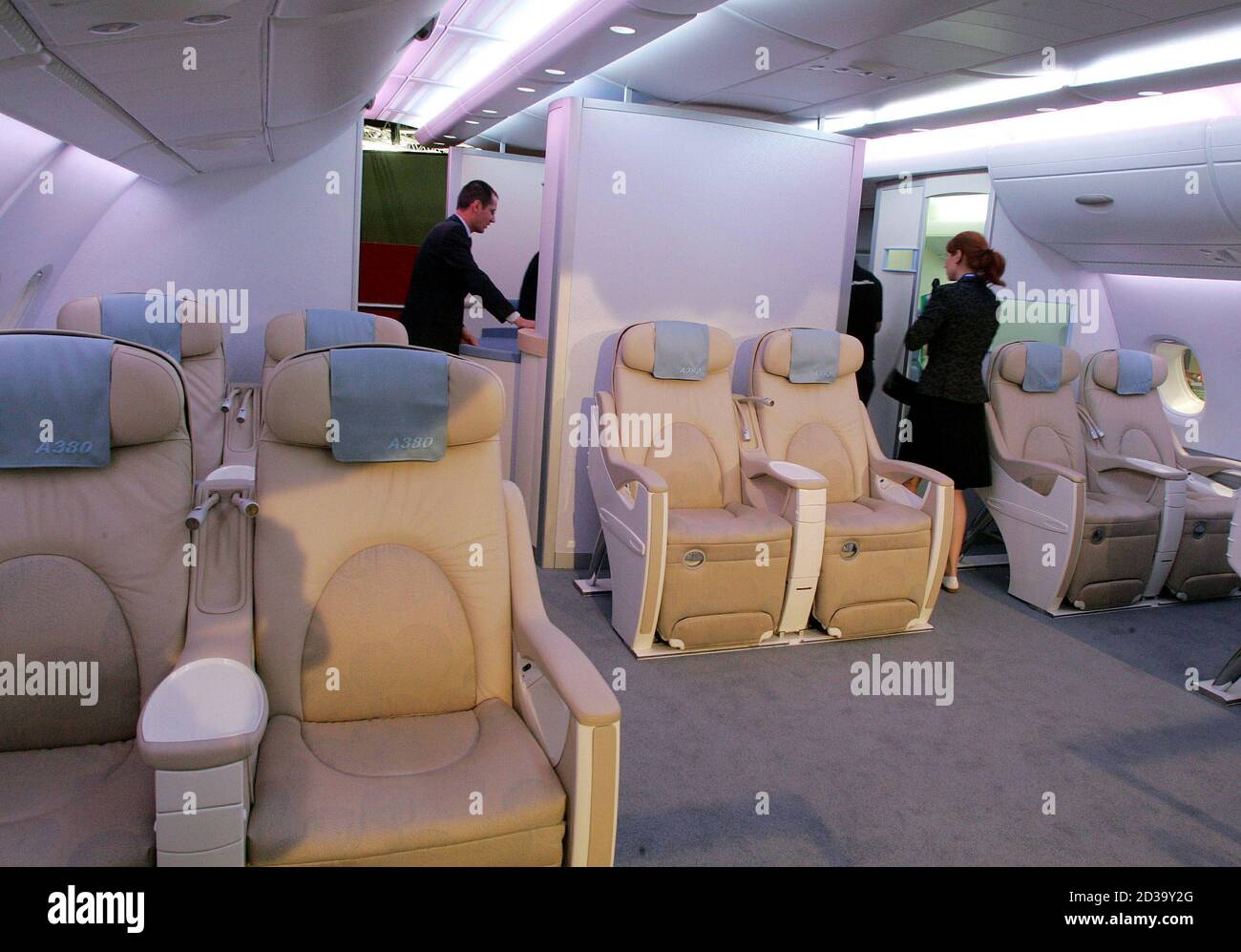 Air france a380 cabin hi-res stock photography and images - Alamy