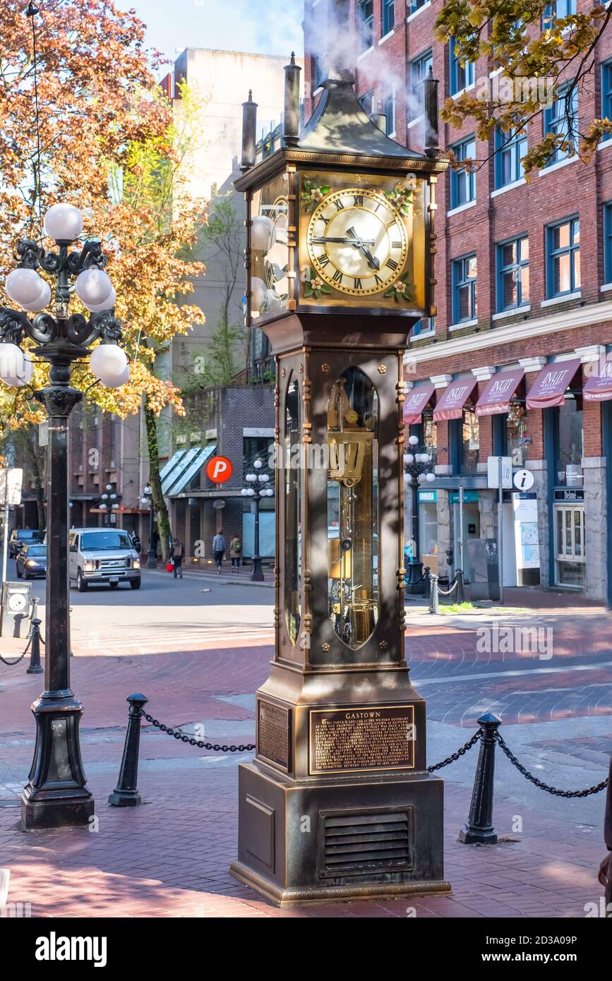 Old steam powered clock hi-res stock photography and images - Alamy