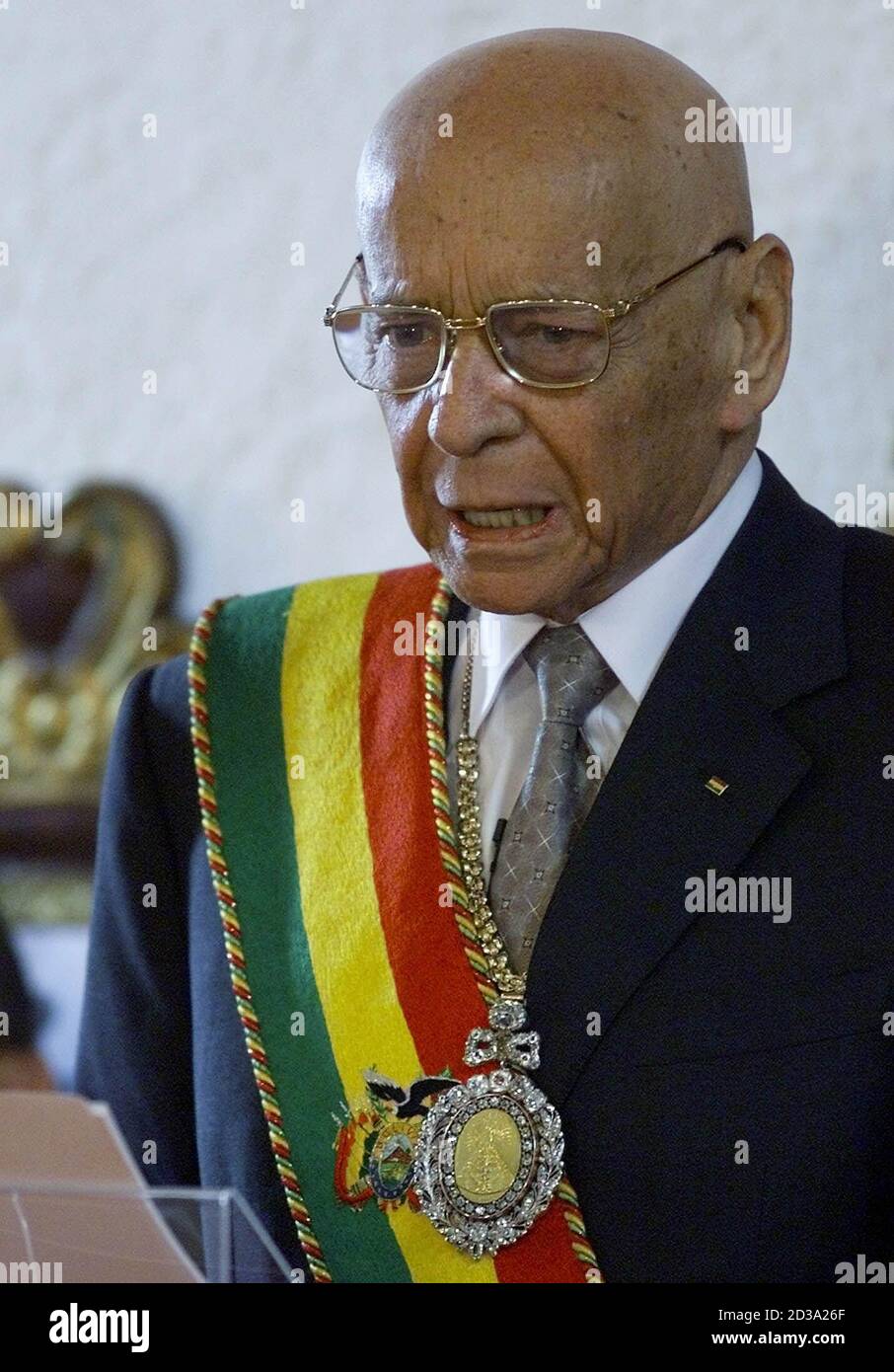 Hugo banzer bolivia hi-res stock photography and images - Alamy