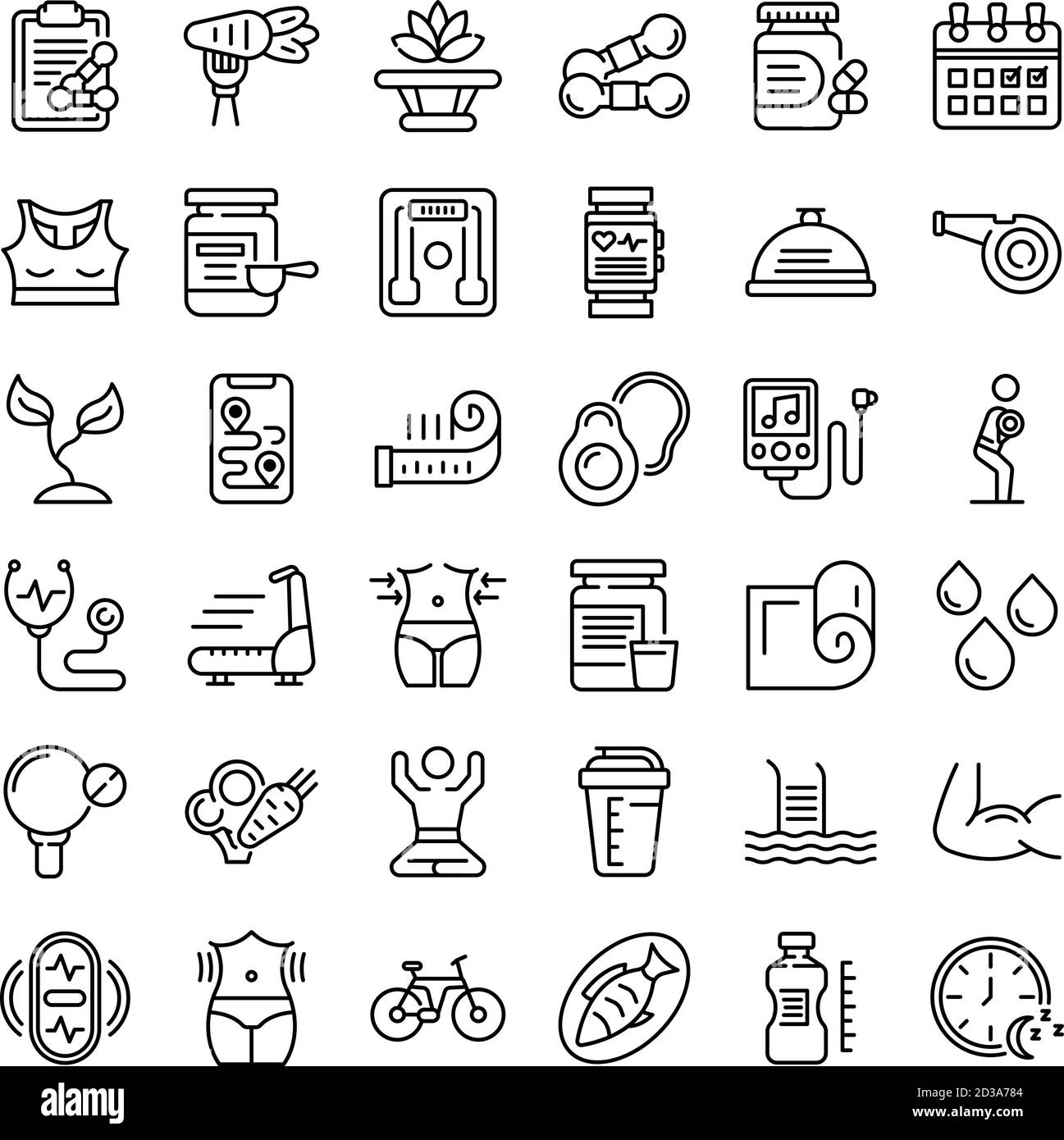 Daily routine icons Black and White Stock Photos & Images - Alamy