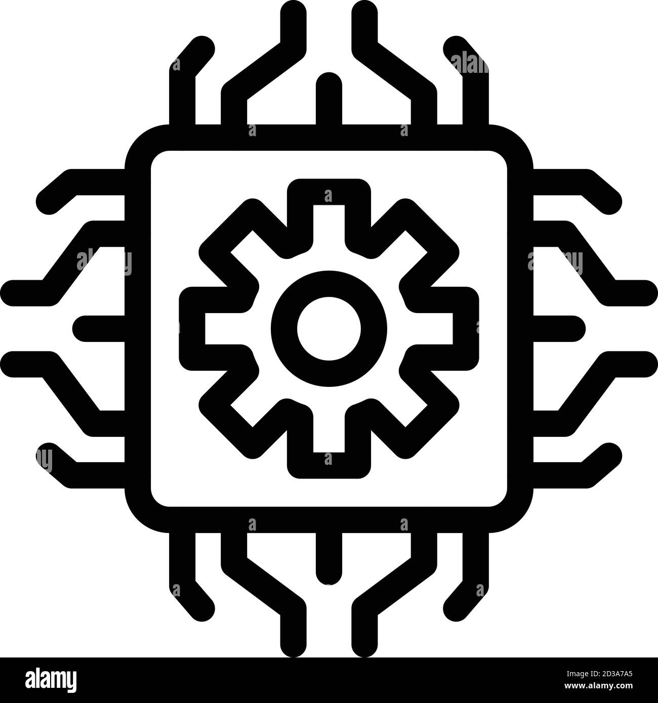 Dual core processor Cut Out Stock Images & Pictures - Alamy