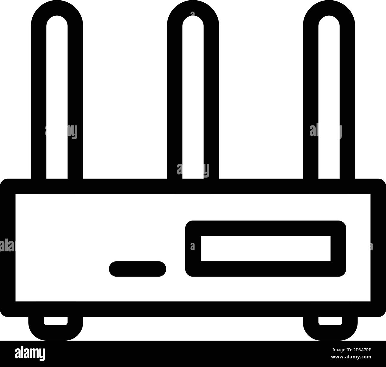 Web router icon, outline style Stock Vector Image & Art - Alamy