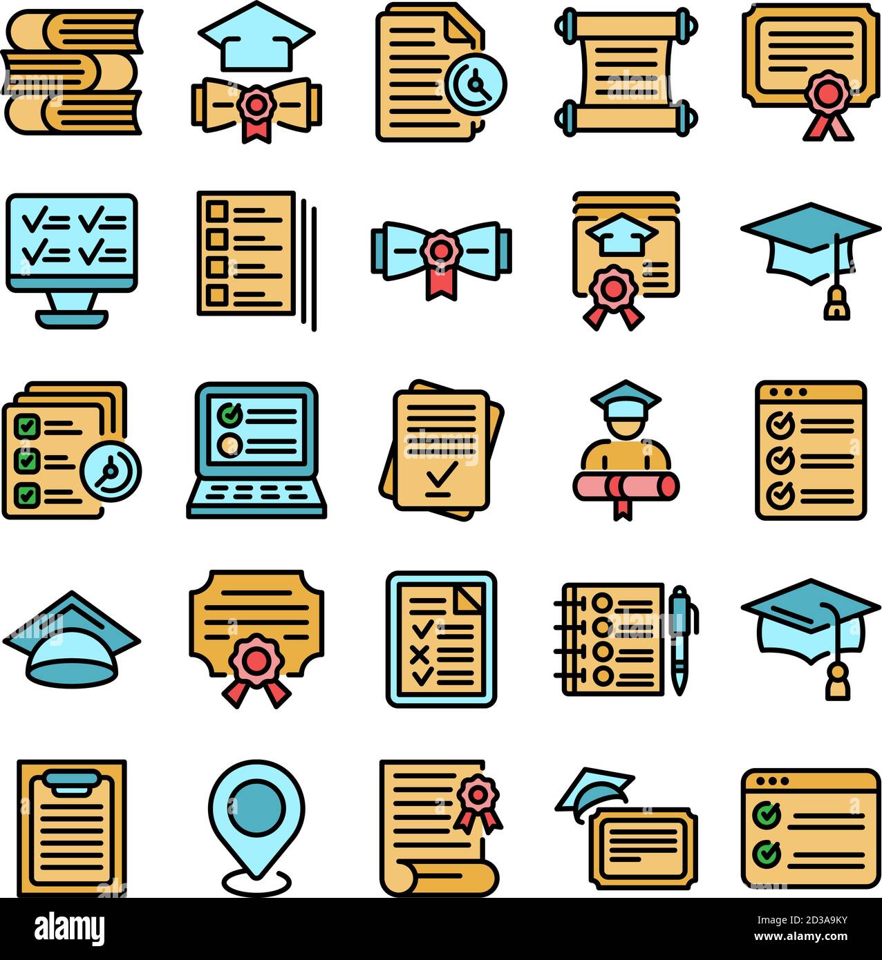 Pass final test Stock Vector Images - Alamy