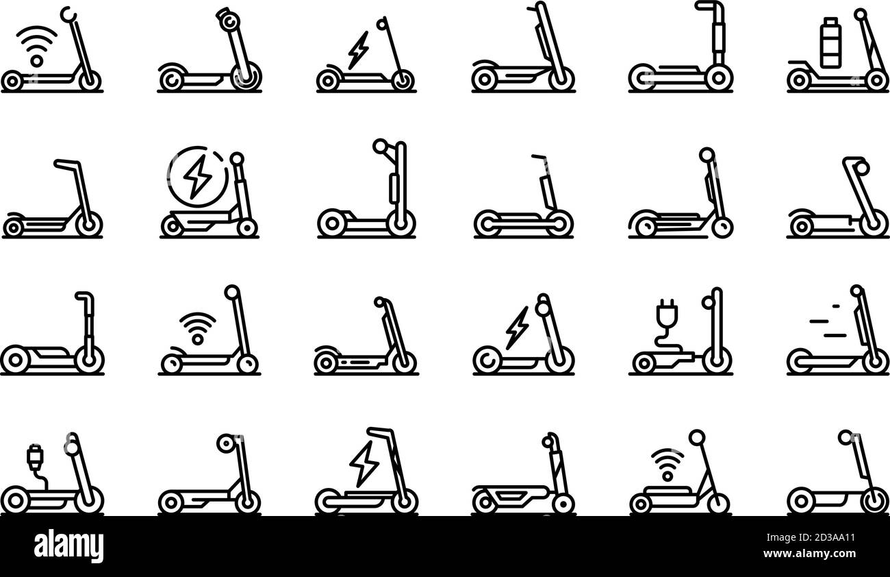 Black electric bike handle Cut Out Stock Images & Pictures - Alamy