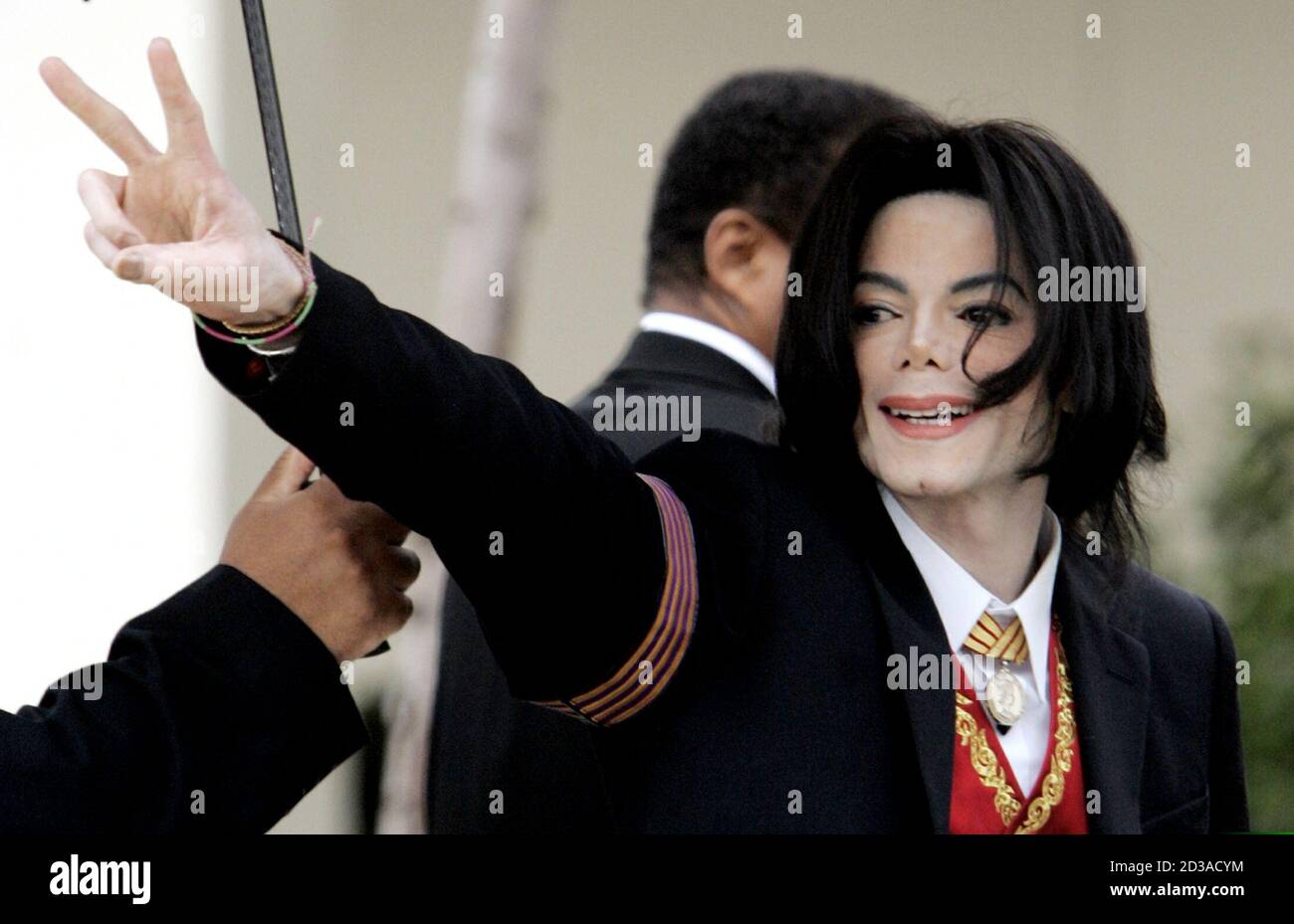 Michael jackson 2005 trial hi-res stock photography and images - Alamy
