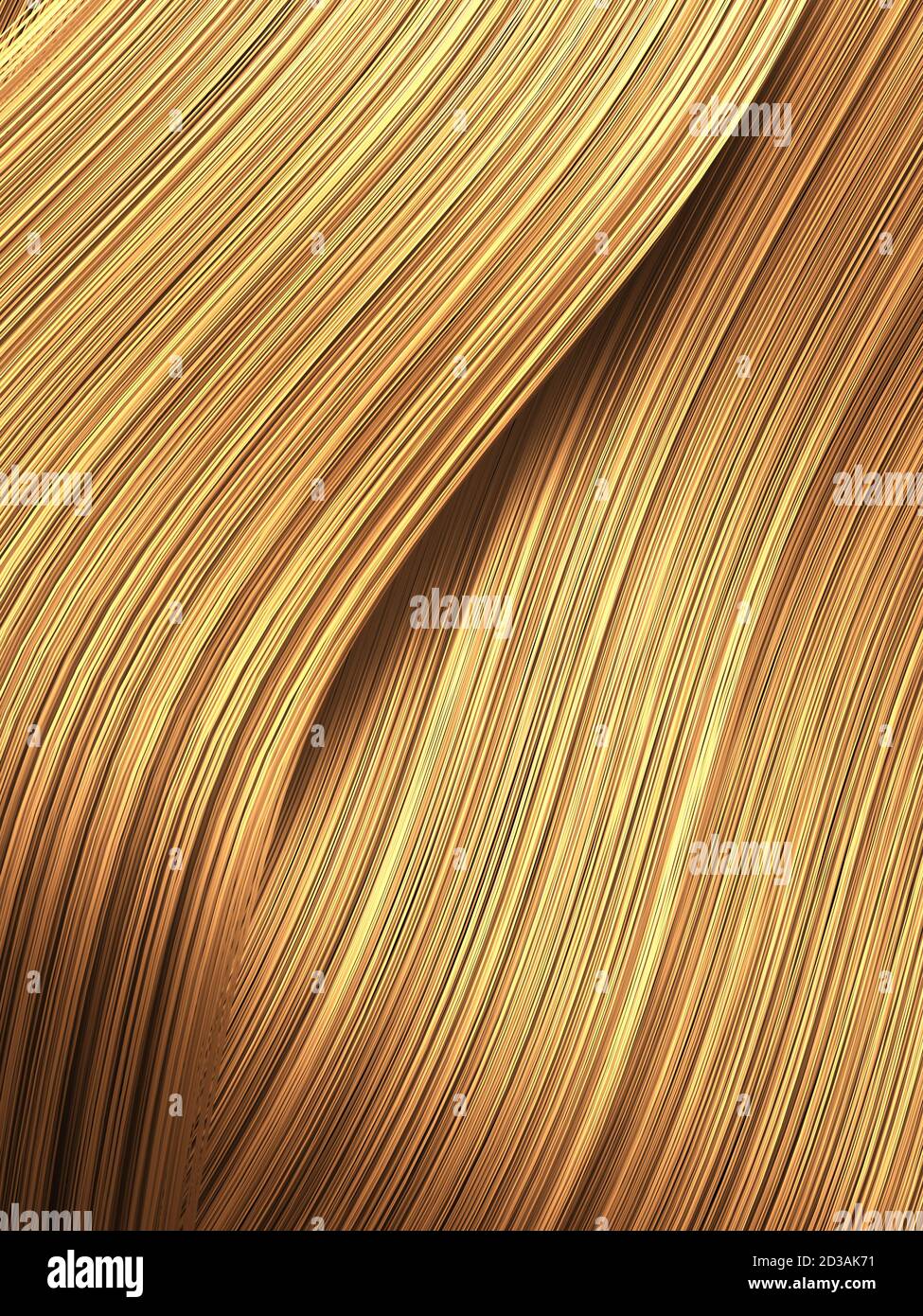 Blond hair sample, Hair care and coloring Stock Photo - Alamy