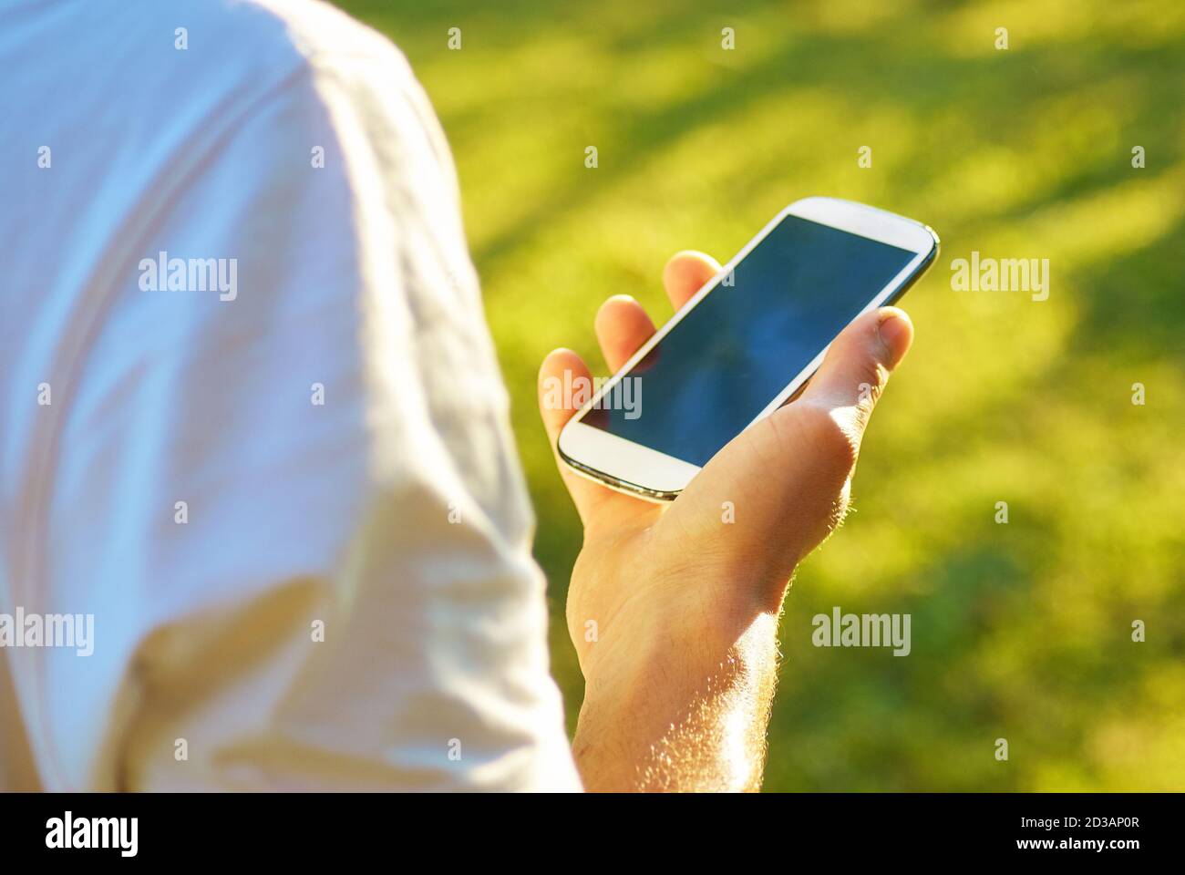 Hand over shoulder hi-res stock photography and images - Alamy