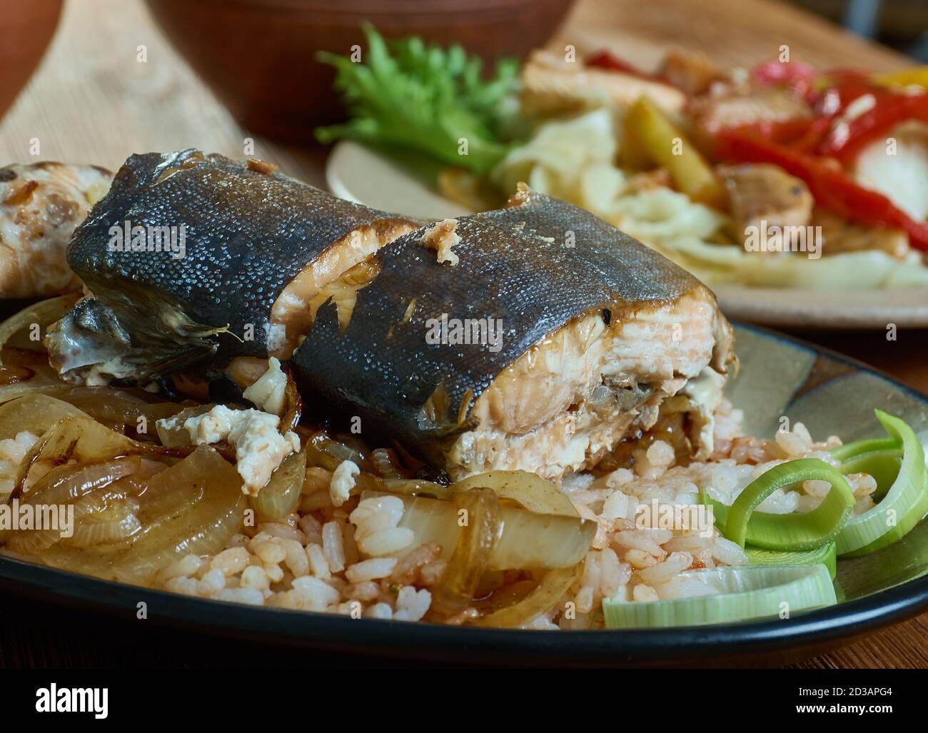 Fish Yassa - Senegalese season fish smothered in lemon, garlic and ...