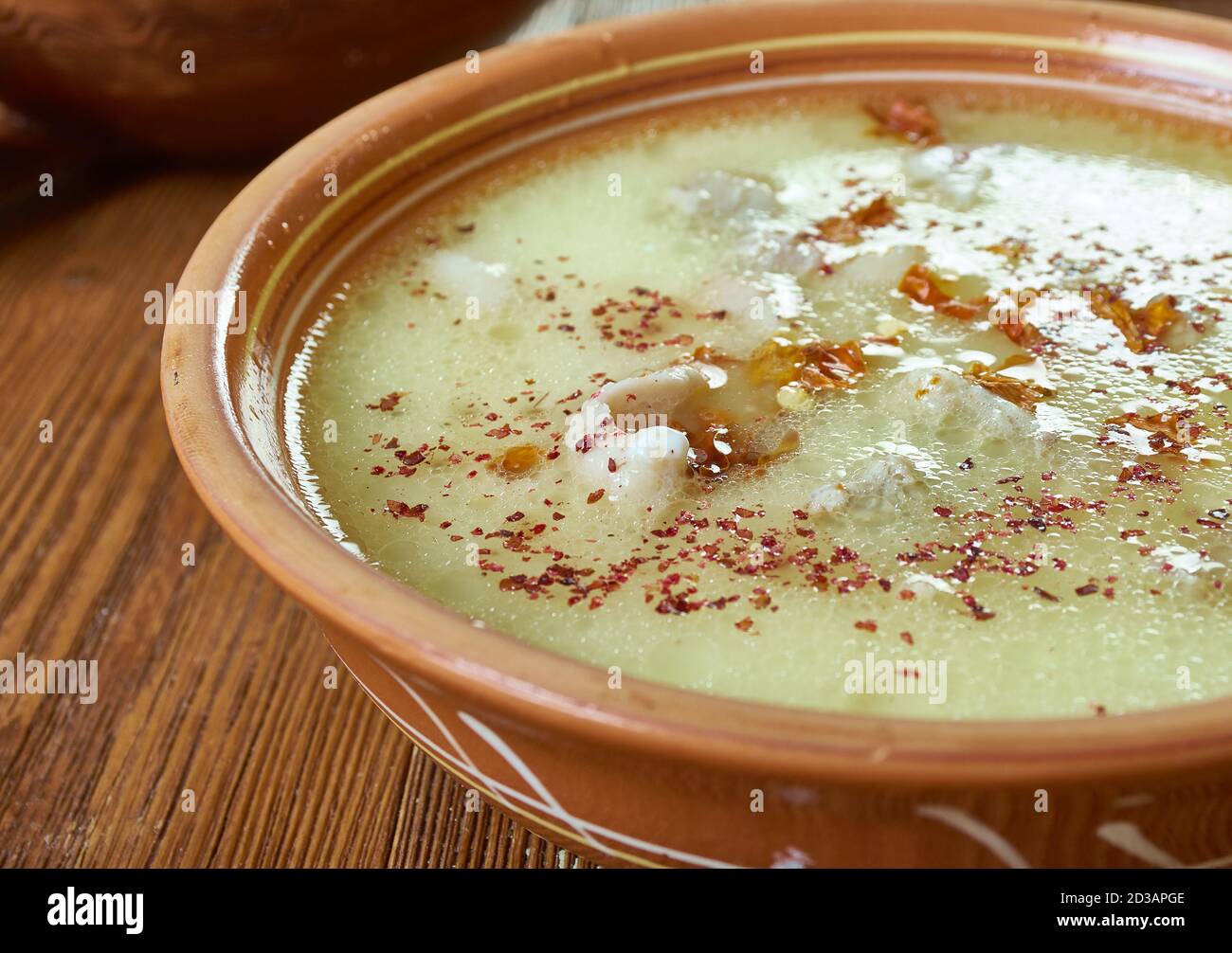 Turkish Tripe chorba - iskembe corbasi, Ottoman cuisine Stock Photo - Alamy