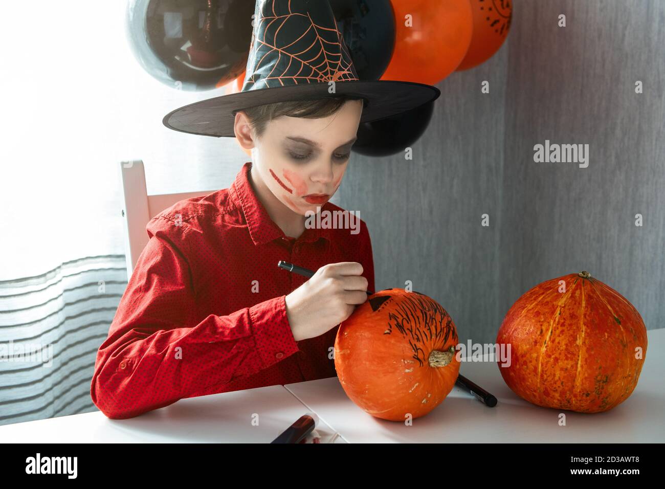 Halloween carnival or masquerade concept Stock Photo - Alamy