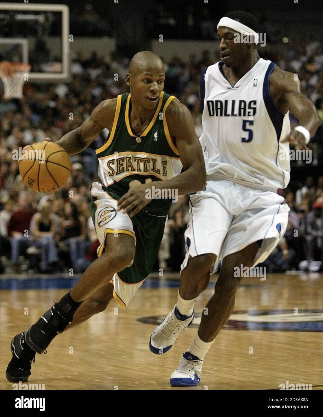 Seattle supersonics ray allen High Resolution Stock Photography and ...