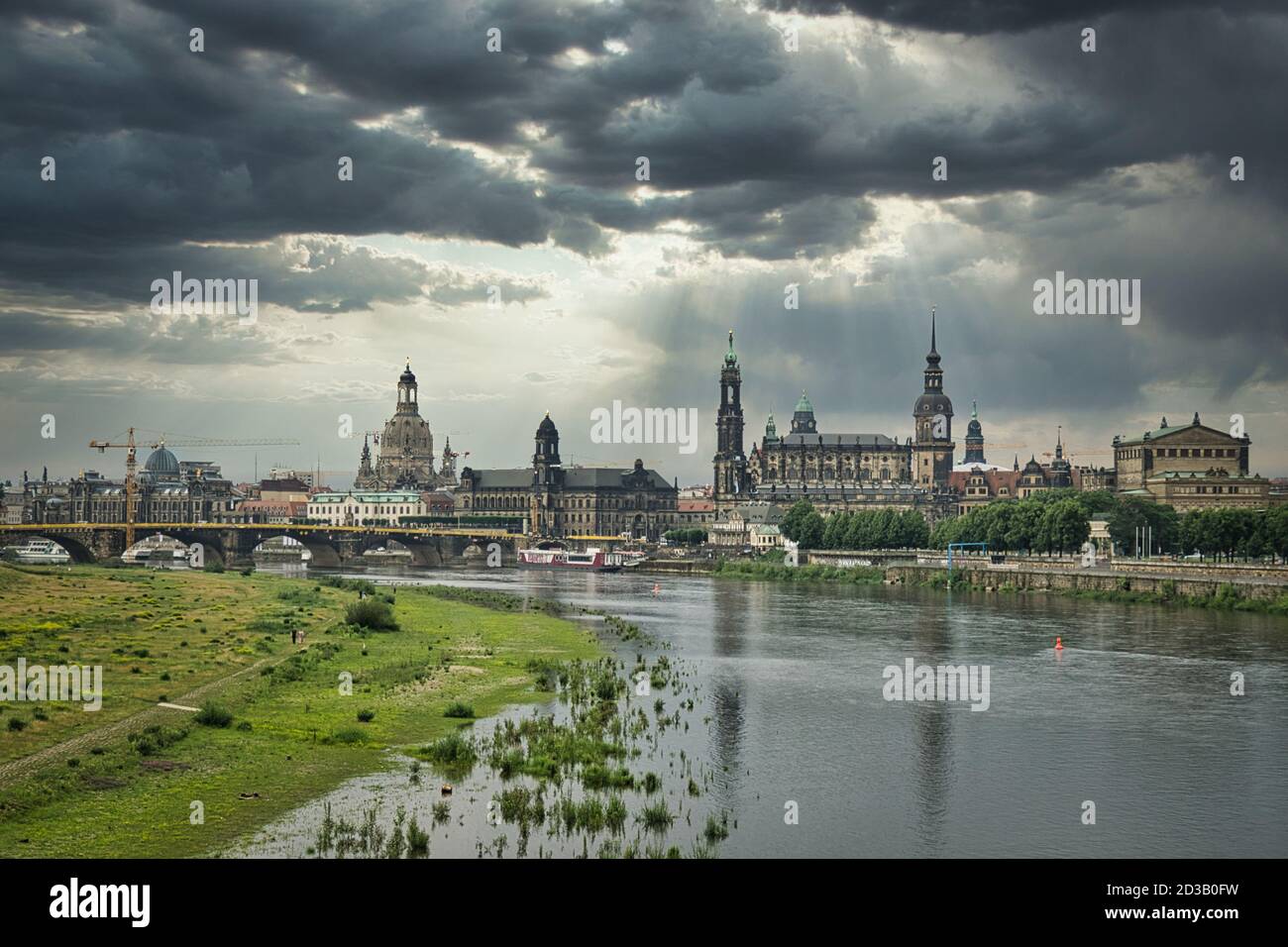 Town overview with church and vineyards hi-res stock photography and ...