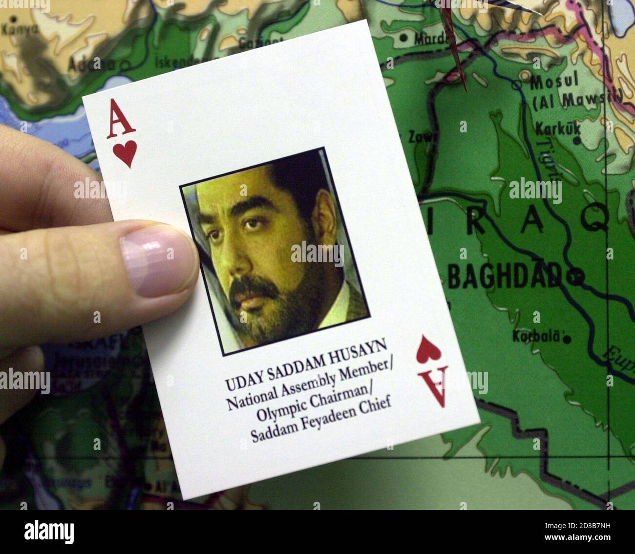 Saddam hussein playing cards hi-res stock photography and images - Alamy
