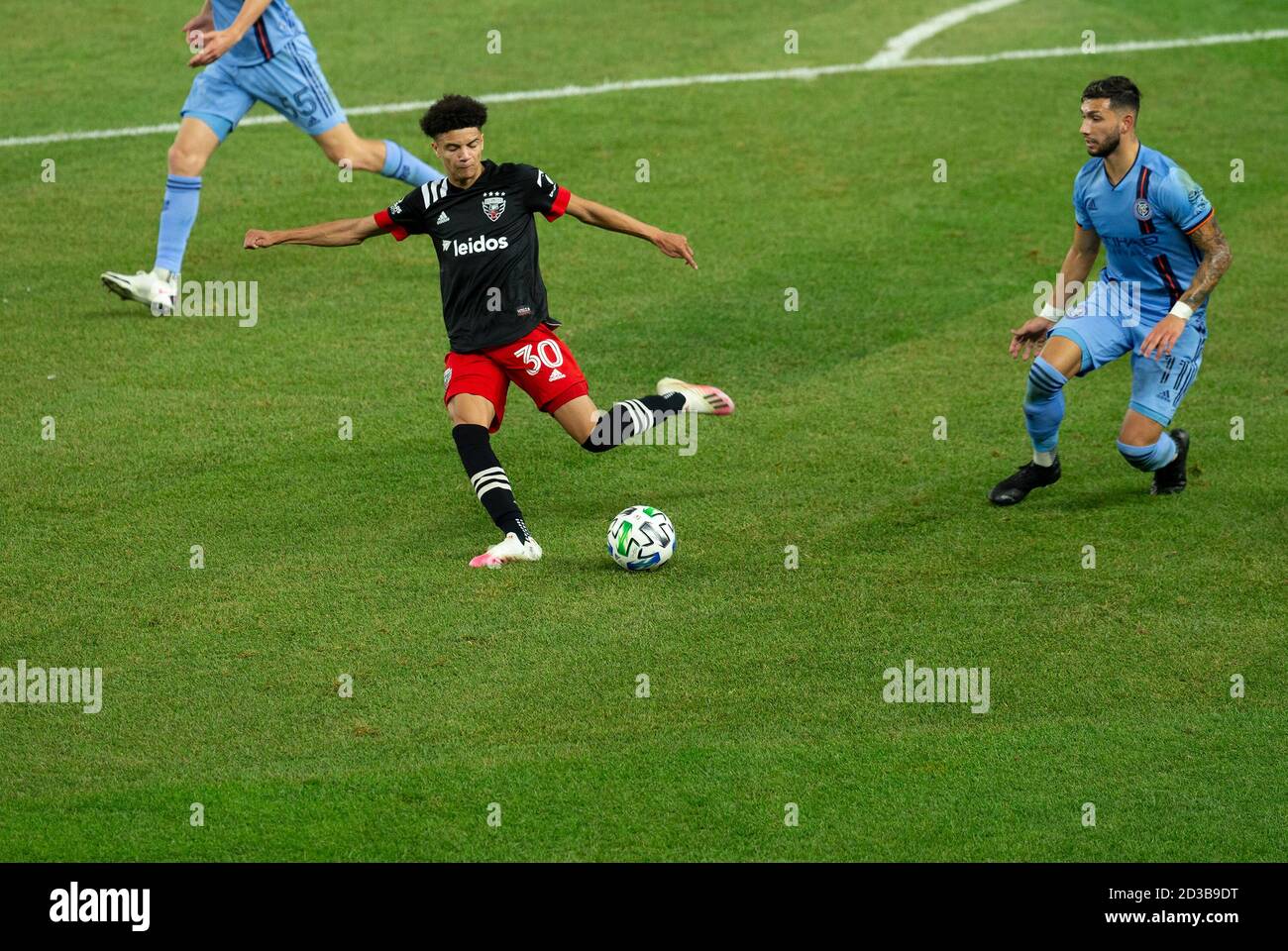New York, United States. 07th Oct, 2020. Kevin Paredes (30) of D. C ...