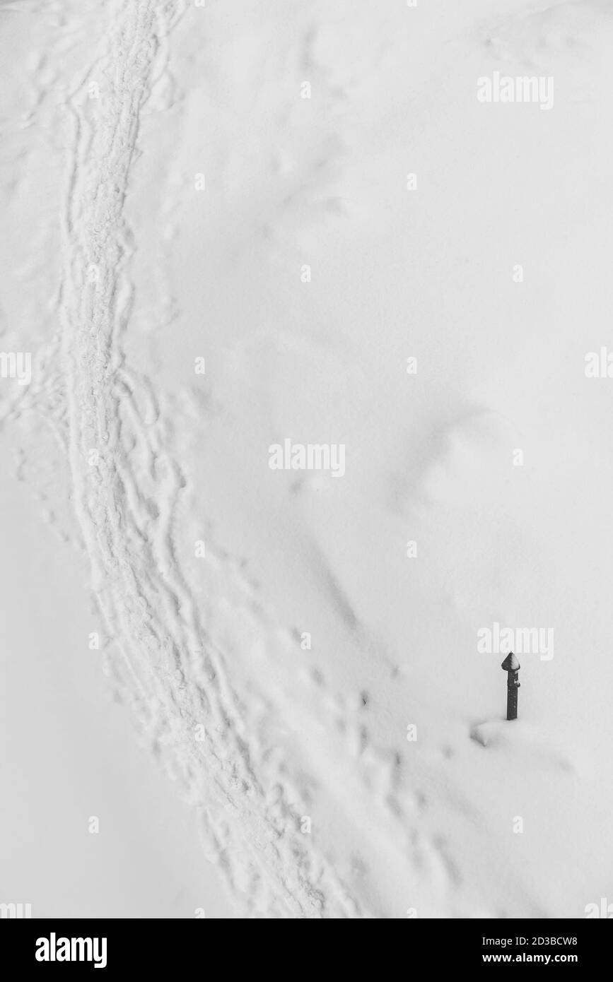 Trail boots Black and White Stock Photos & Images - Alamy