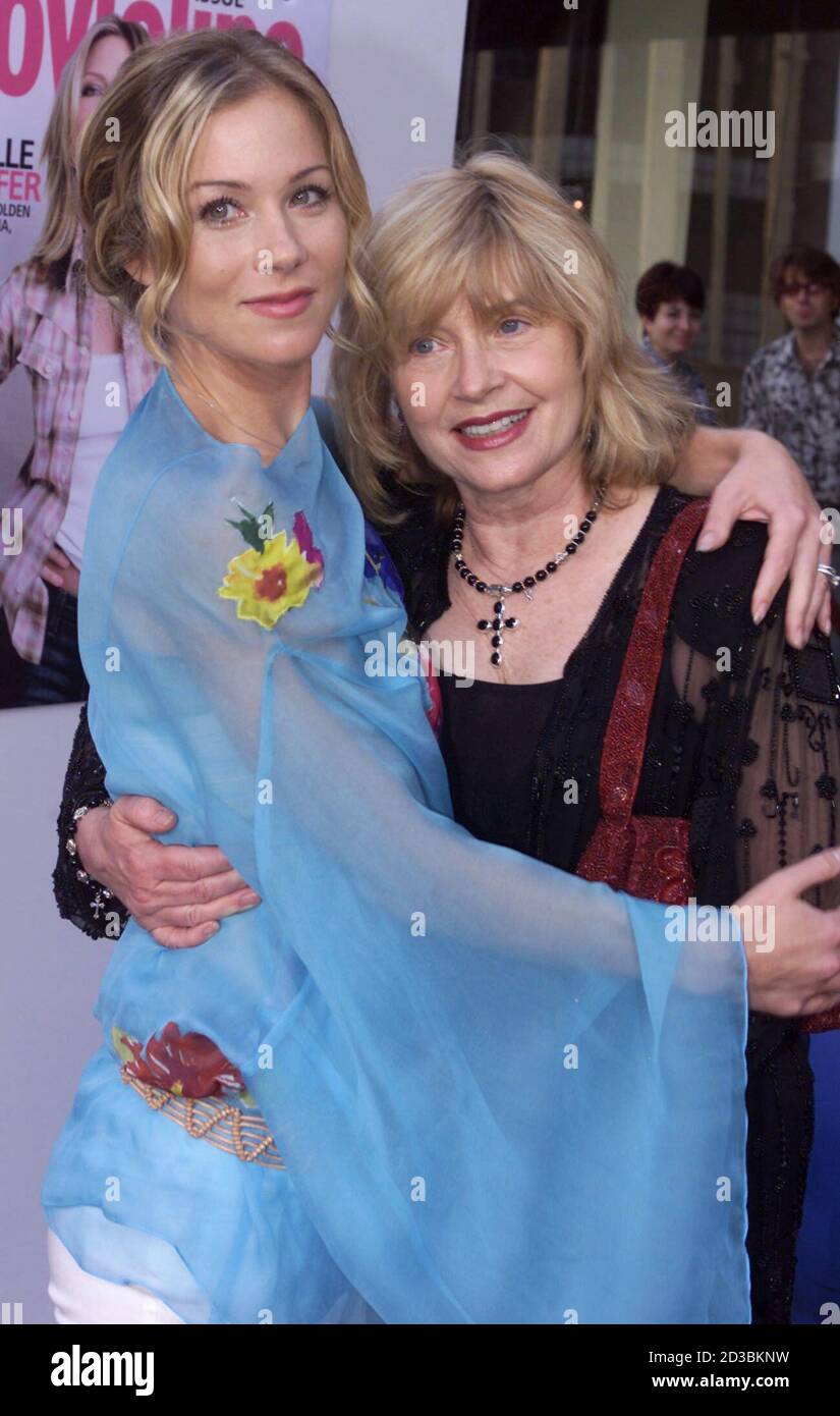Christina applegate and nancy priddy hi-res stock photography and ...