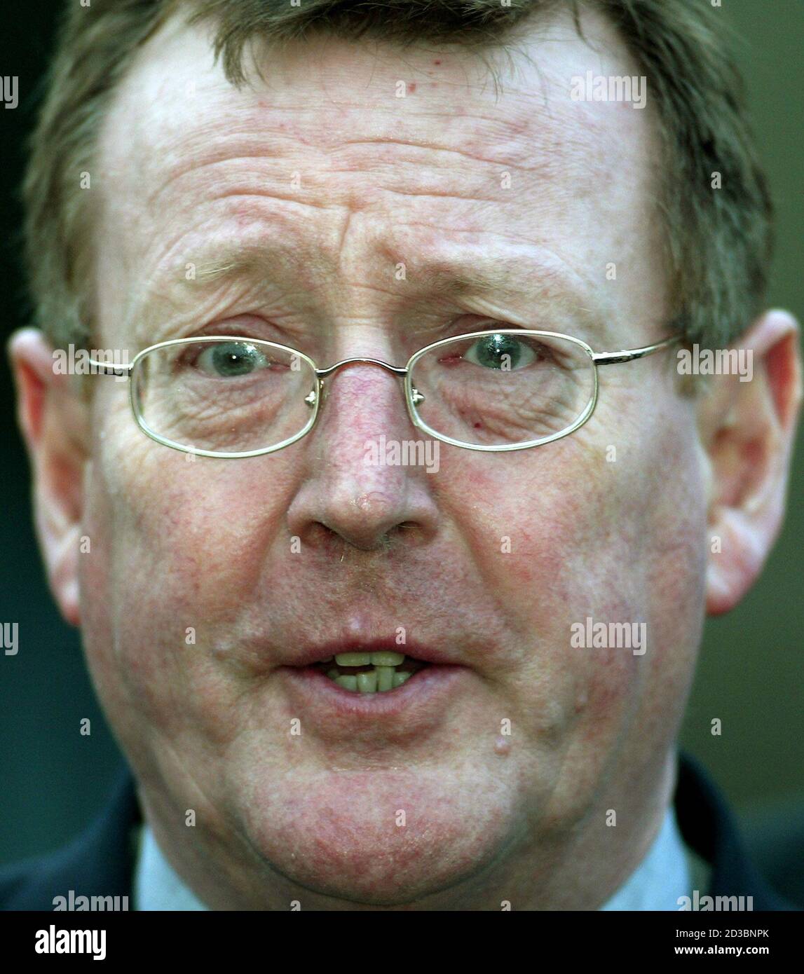 David trimble peace hi-res stock photography and images - Alamy