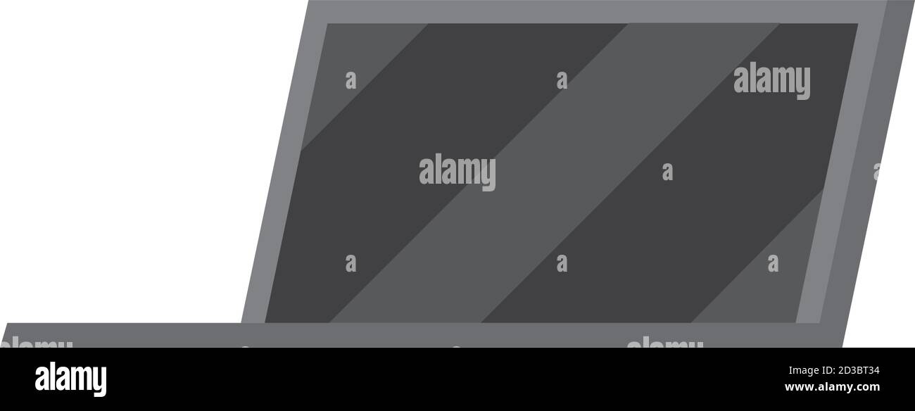 laptop design, Digital technology and communication theme Vector ...