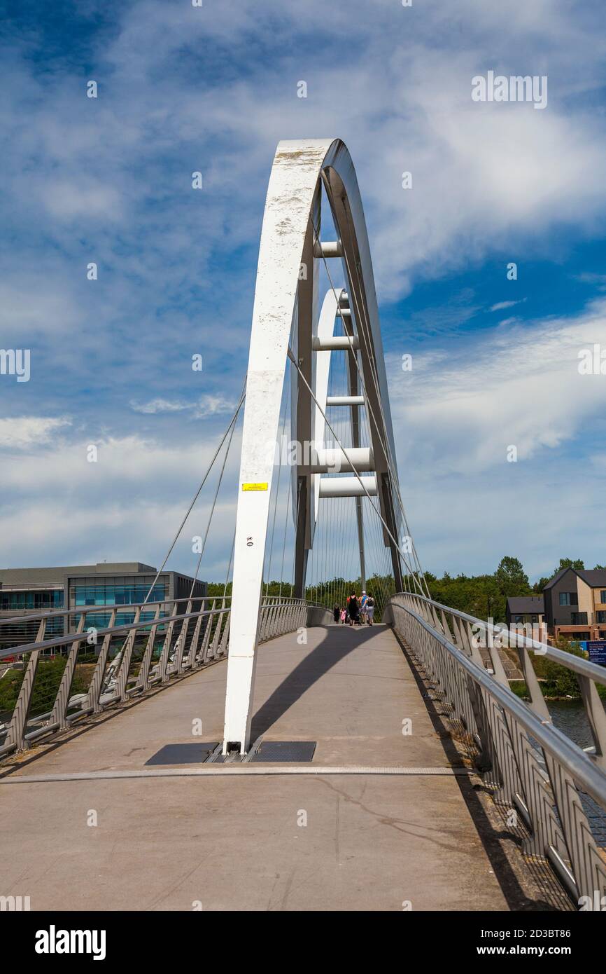 The Infinity Bridge in Stockton on Tees,England,UK Stock Photo - Alamy