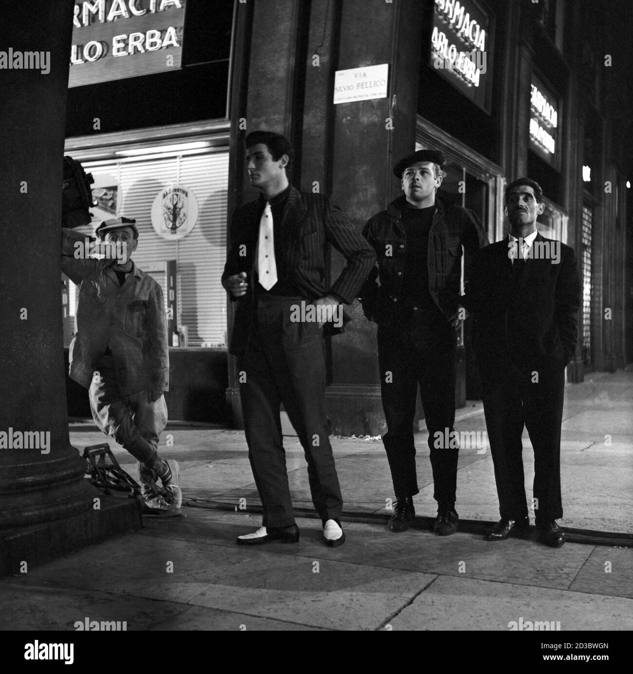 Vintage italian film actors hi-res stock photography and images - Alamy