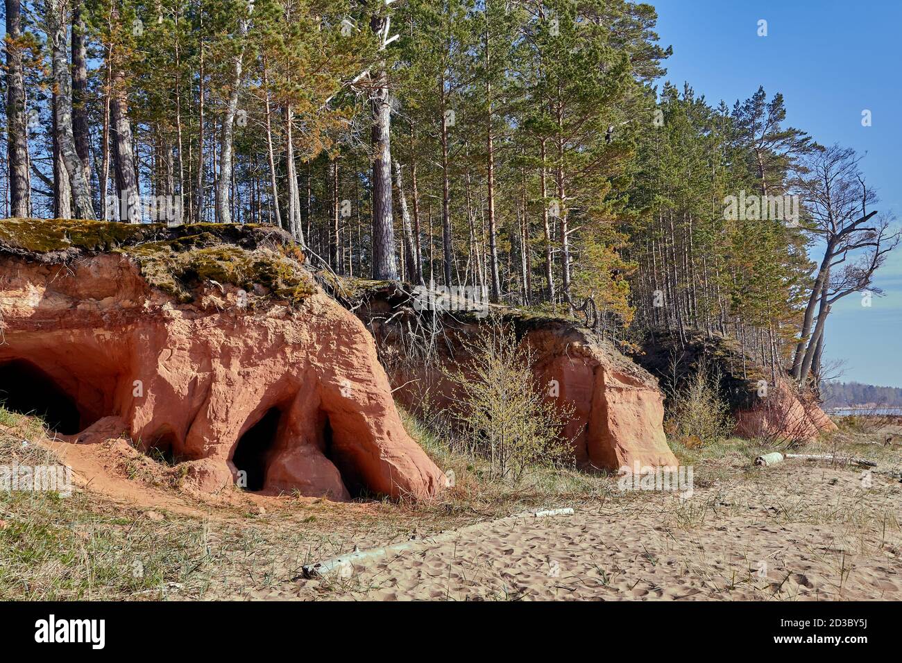 Veczemju klintis sunset hi-res stock photography and images - Alamy
