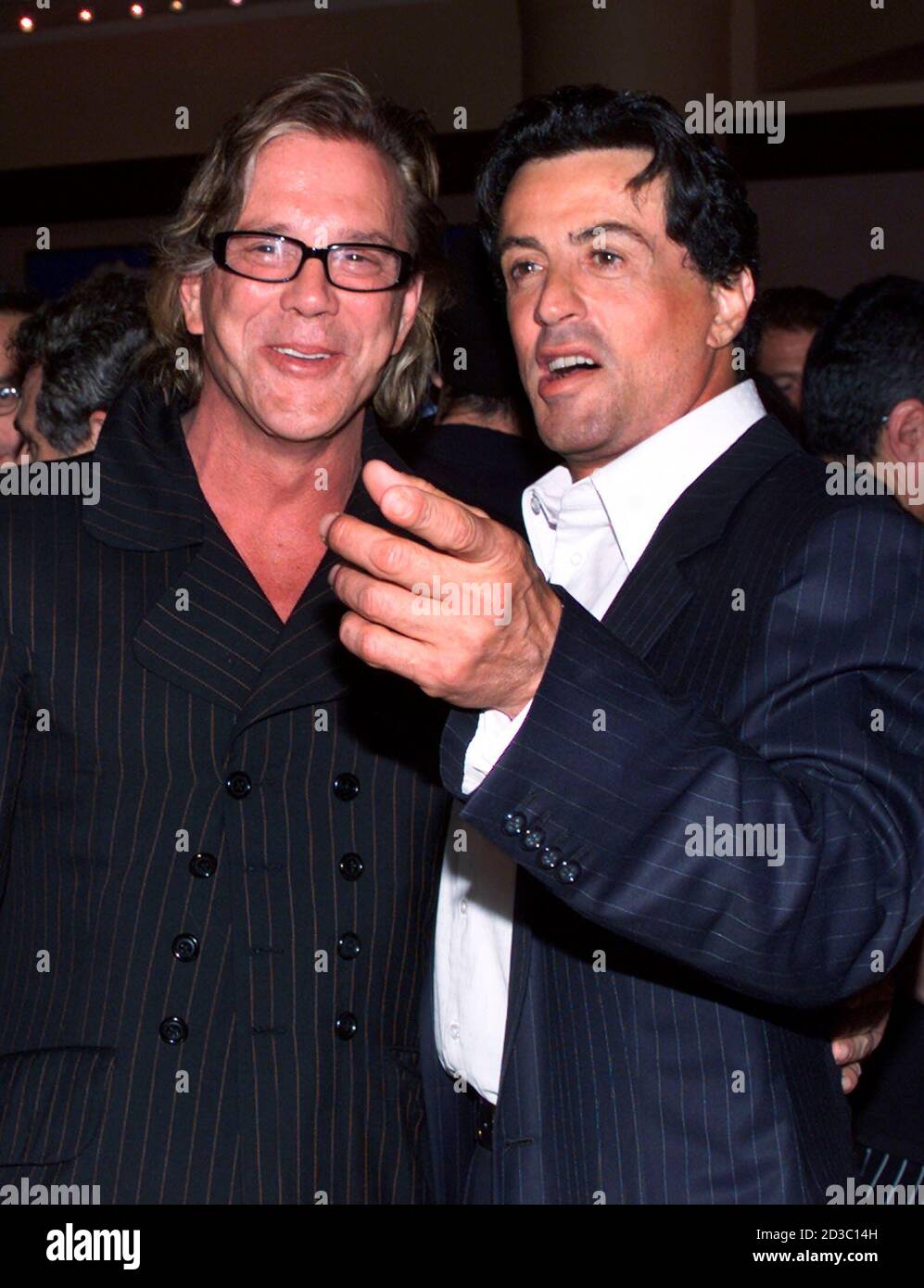 Mickey rourke sylvester stallone carter hi-res stock photography and ...