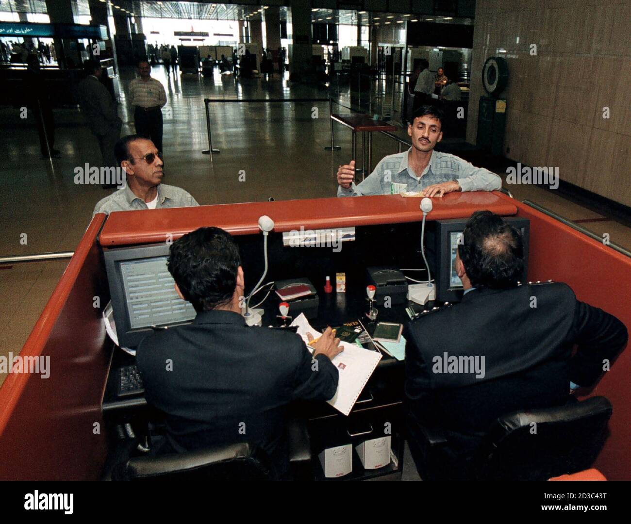 Pakistan airport immigration hi-res stock photography and images - Alamy