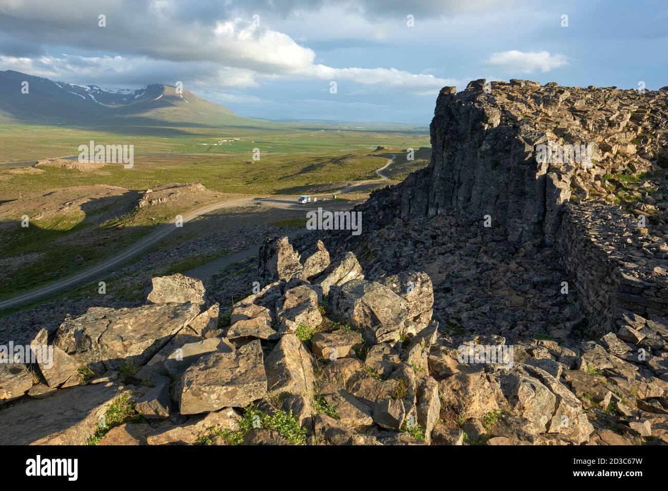 Basalt Columnar Rock Formation On High Resolution Stock Photography and ...