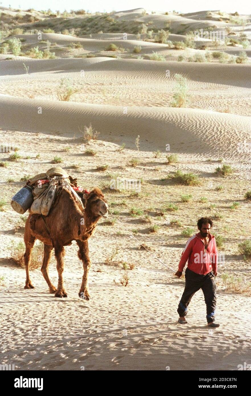 Turkmenistans desert hi-res stock photography and images - Alamy