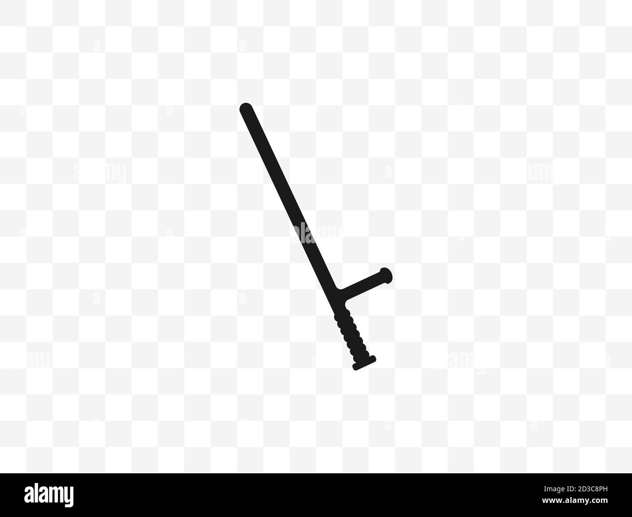 Police baton icon vector flat Stock Vector Image & Art - Alamy