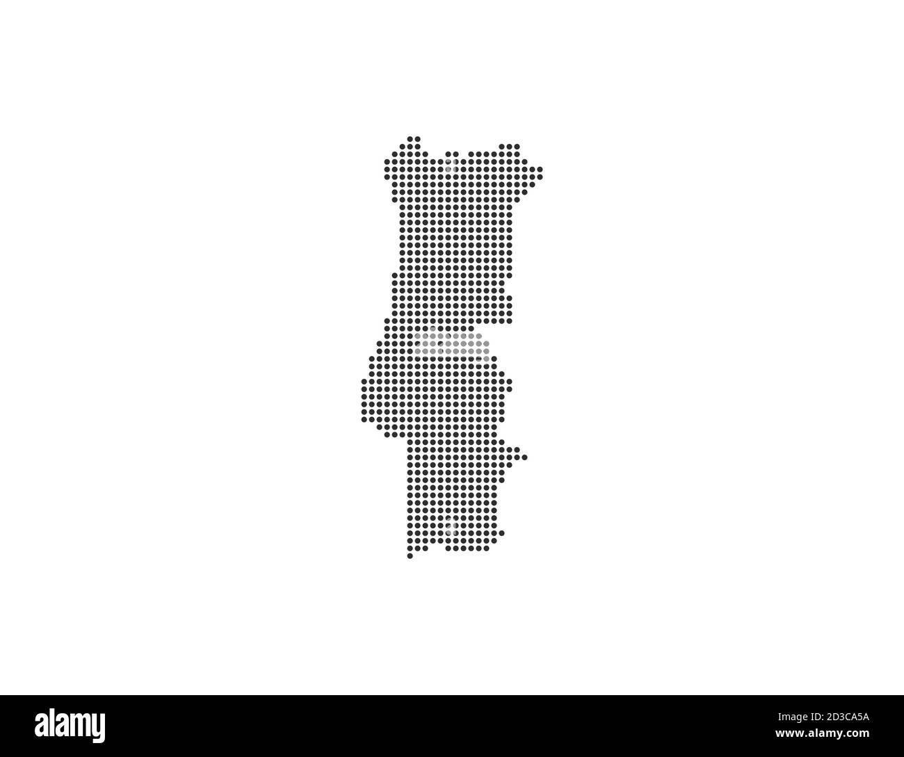 country dotted map. Vector illustration Stock Vector Image & Art - Alamy
