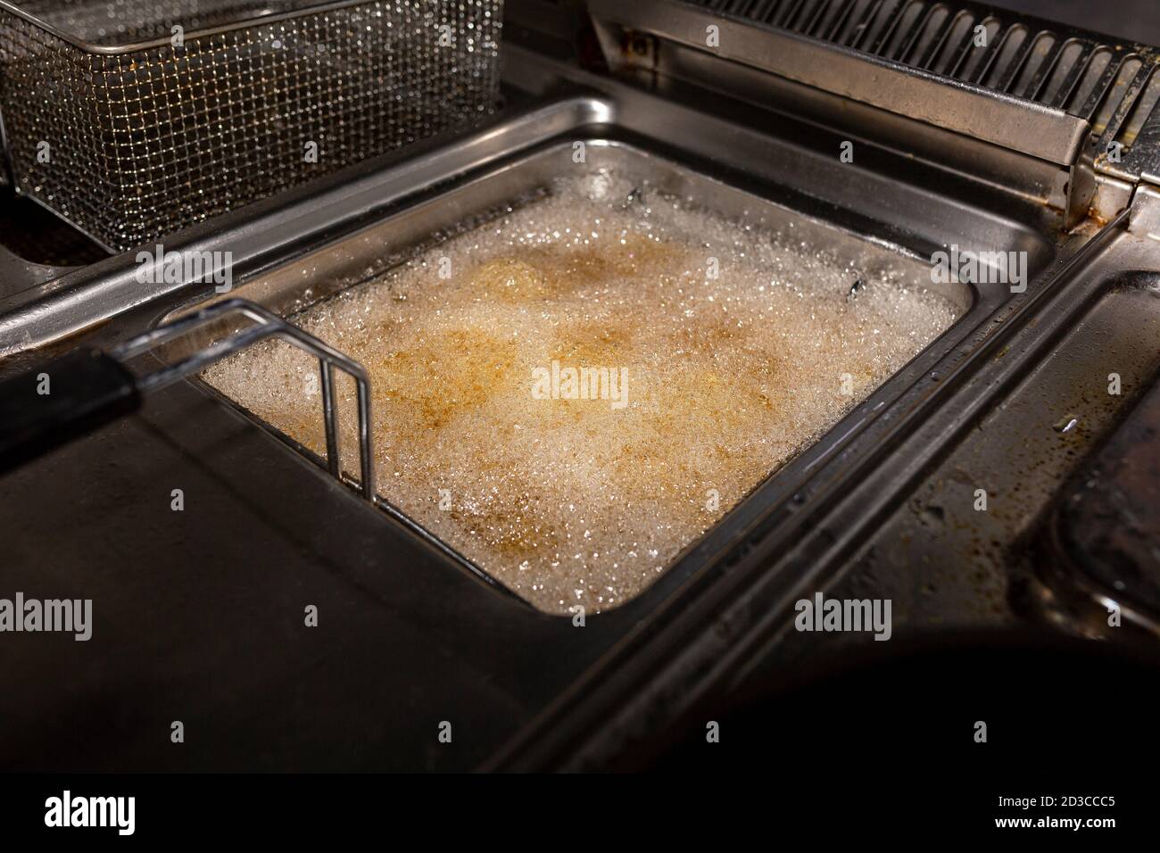 Hot chips container hi-res stock photography and images - Alamy