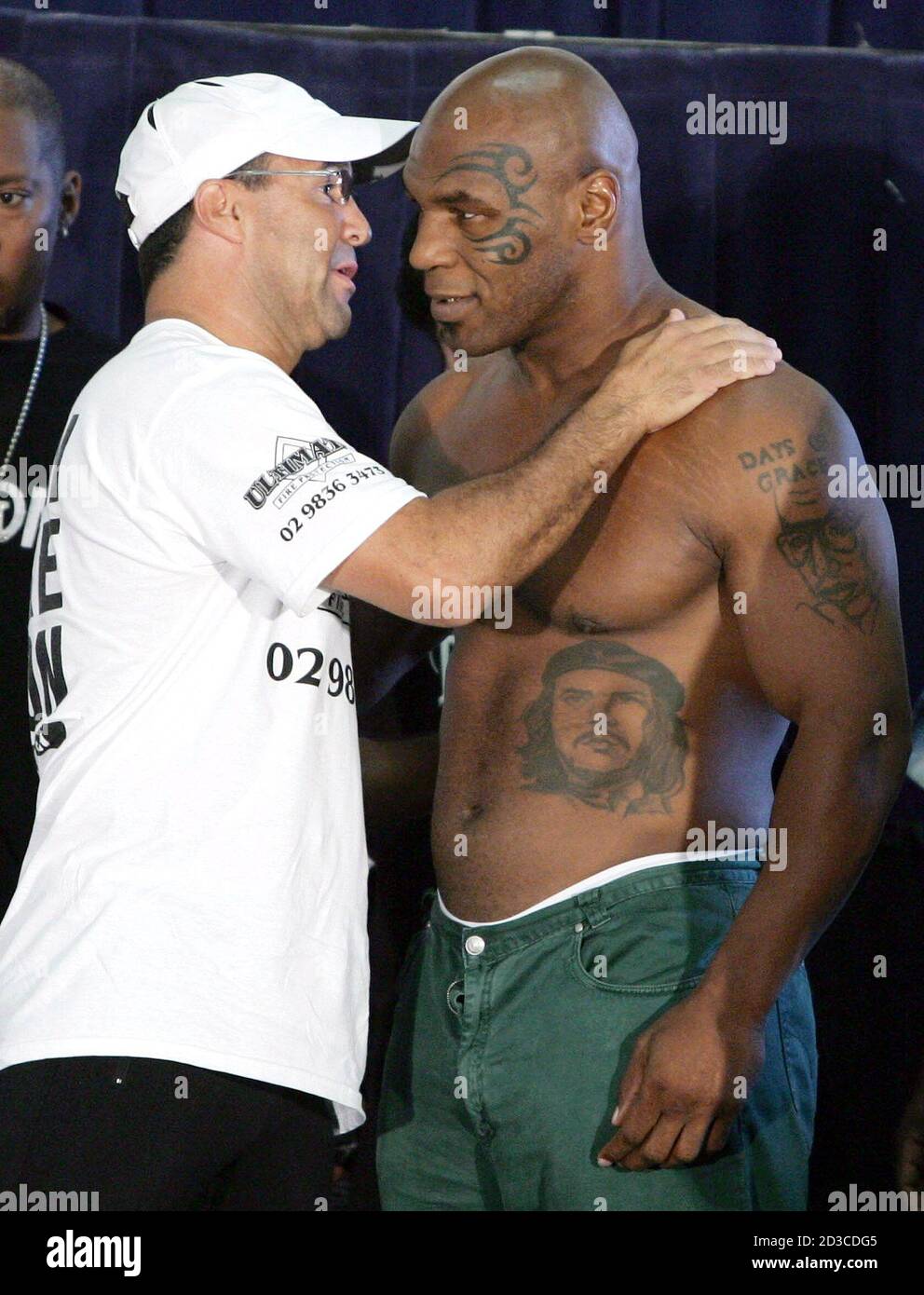 Mike tyson weigh in hi-res stock photography and images - Alamy