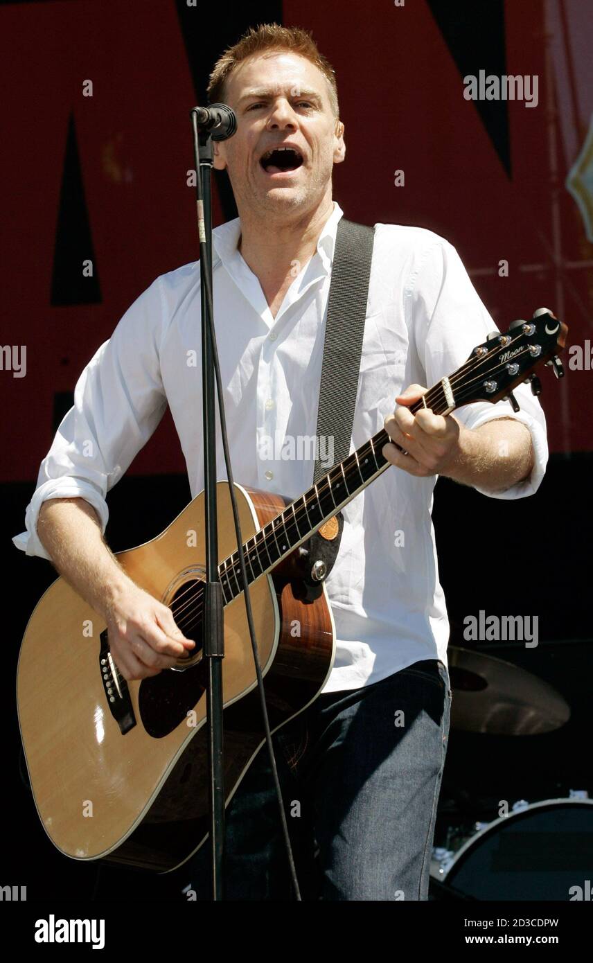 Canadian rock musician bryan adams hi-res stock photography and images ...