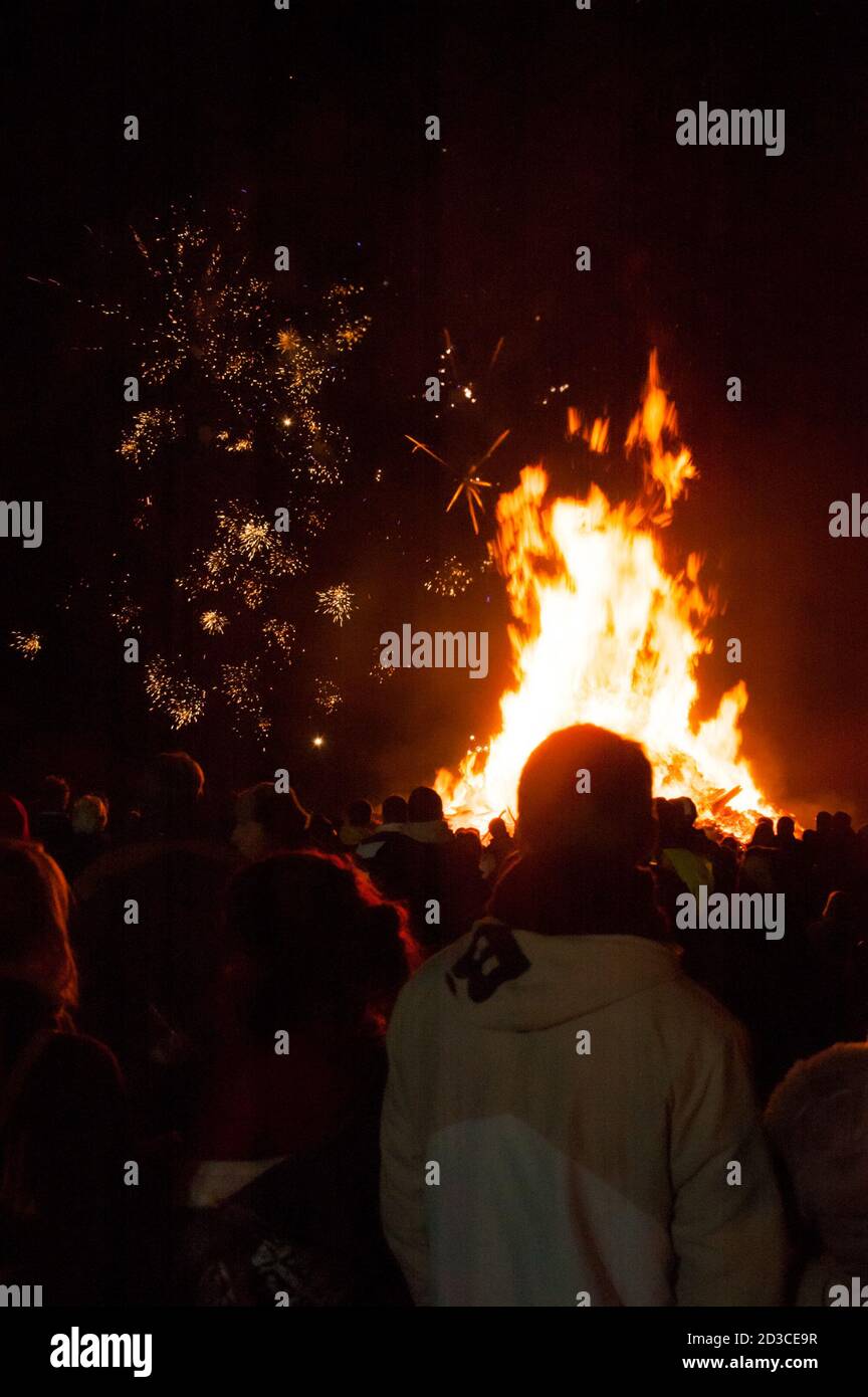 Guy Fawkes Night, also known as Guy Fawkes Day, Bonfire Night and ...
