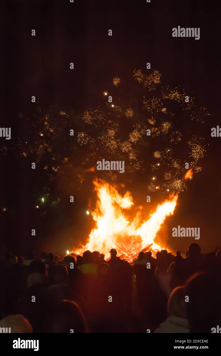 Guy Fawkes Night, also known as Guy Fawkes Day, Bonfire Night and ...