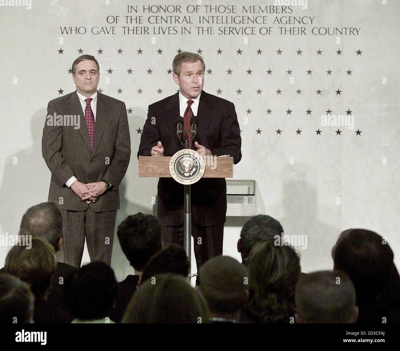 George j tenet hi-res stock photography and images - Alamy