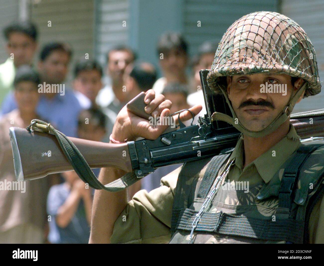 Indian border security force vehicle hi-res stock photography and ...