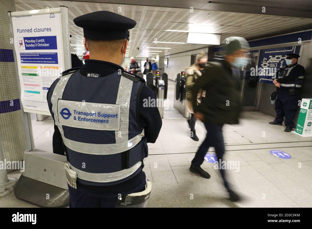 TfL Transport Support and Enforcement Officer presence at King's Cross ...