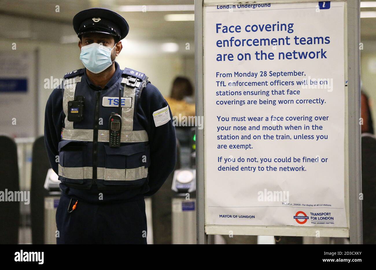 TfL Transport Support and Enforcement Officer presence at King's Cross ...