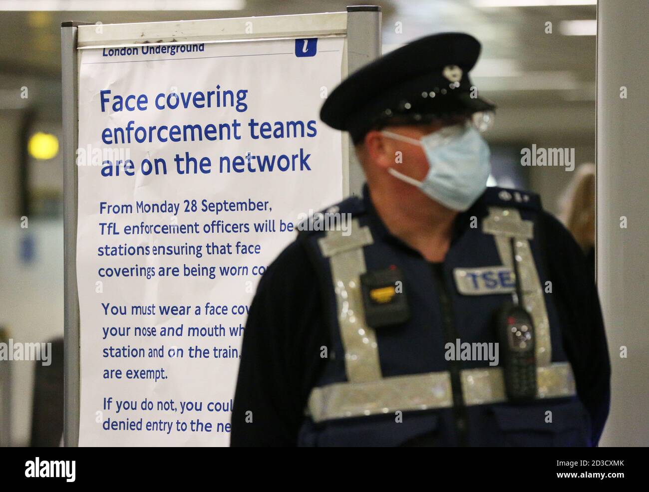 TfL Transport Support and Enforcement Officer presence at King's Cross ...