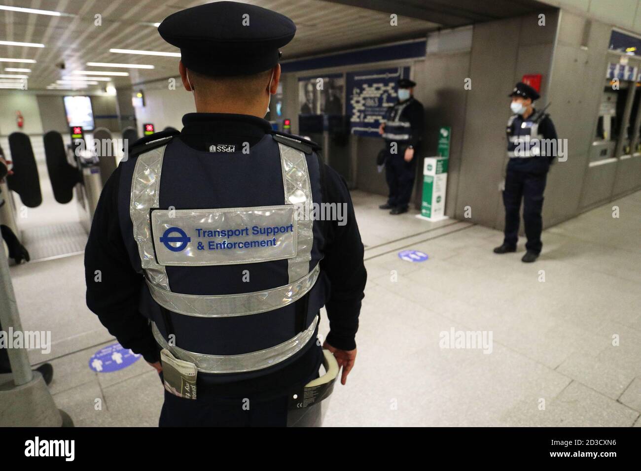 TfL Transport Support and Enforcement Officer presence at King's Cross ...