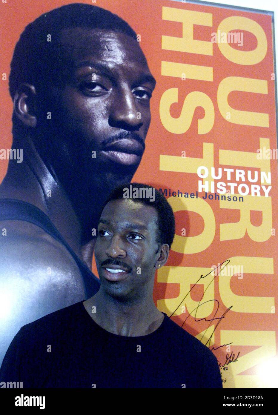 Michael Johnson Sprinter High Resolution Stock Photography and Images ...