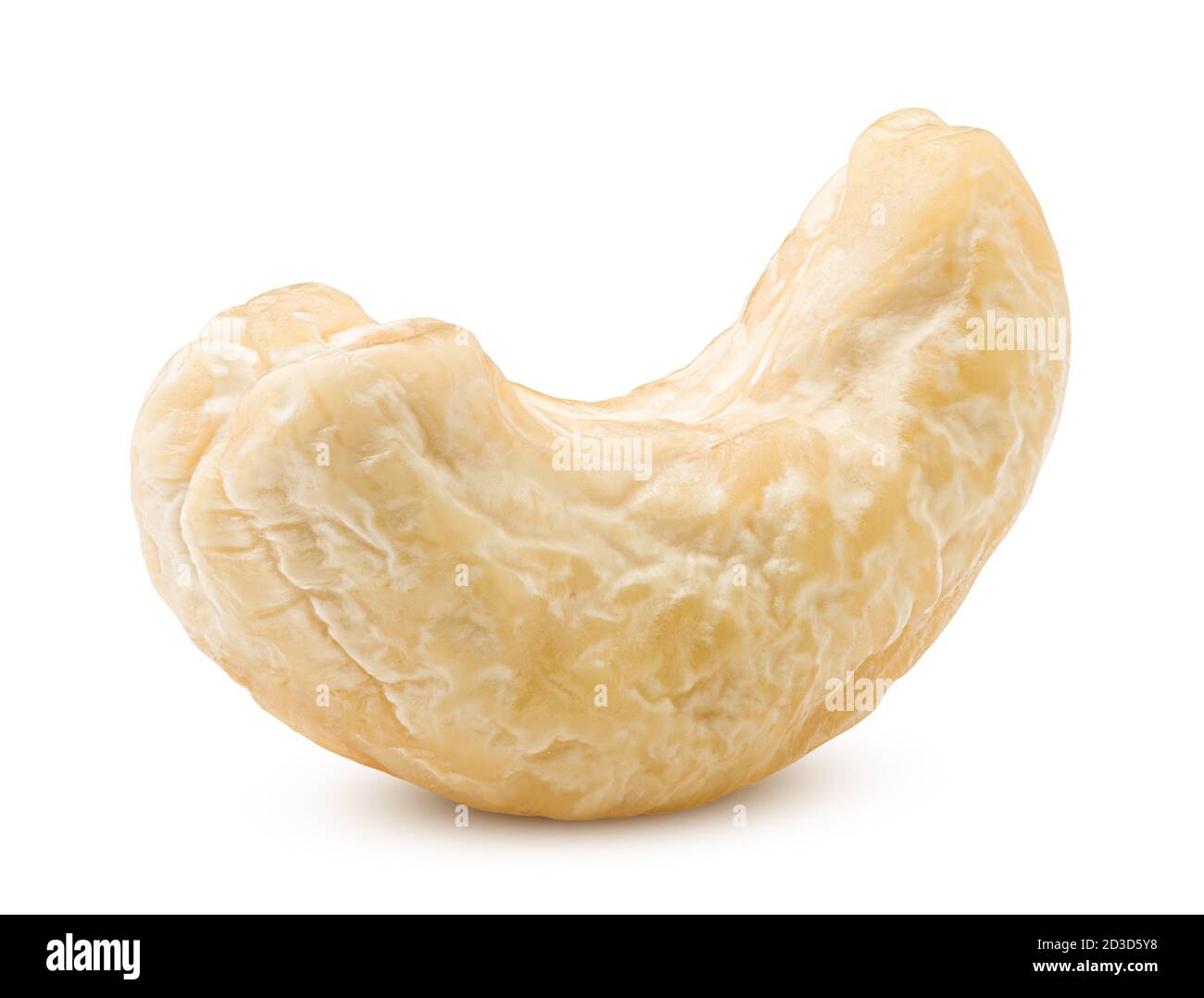 cashew nut isolated on white background, clipping path, full depth of ...