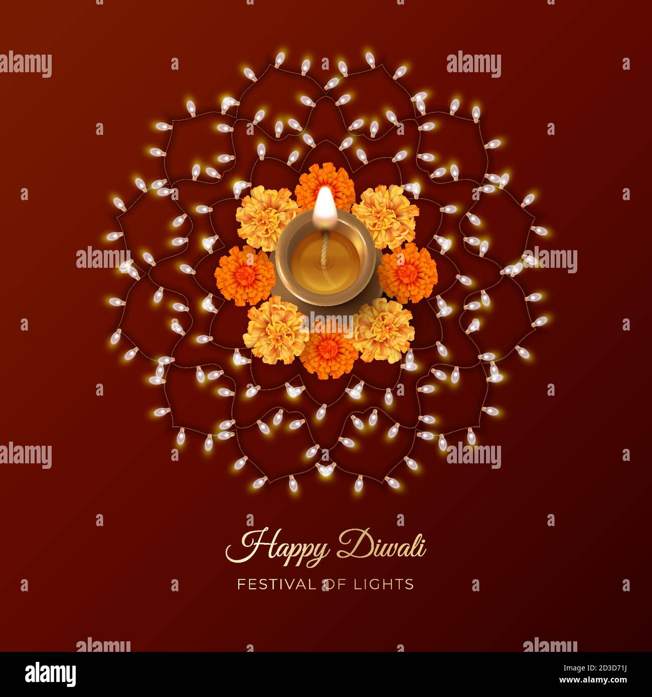 Diwali Festival Card Stock Vector Image & Art - Alamy